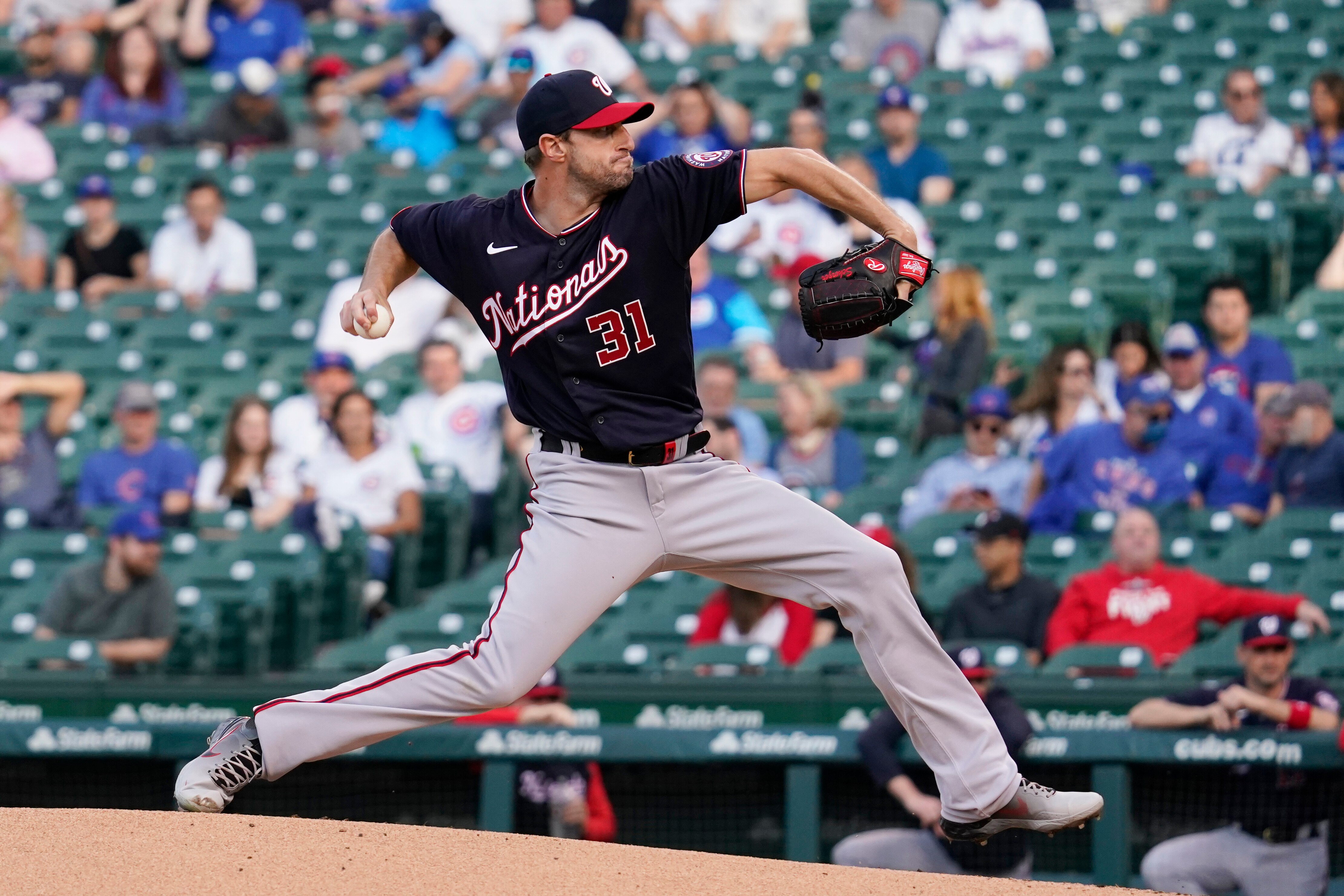 Video: Nationals' Max Scherzer Works Out During Georgetown Graduation ...