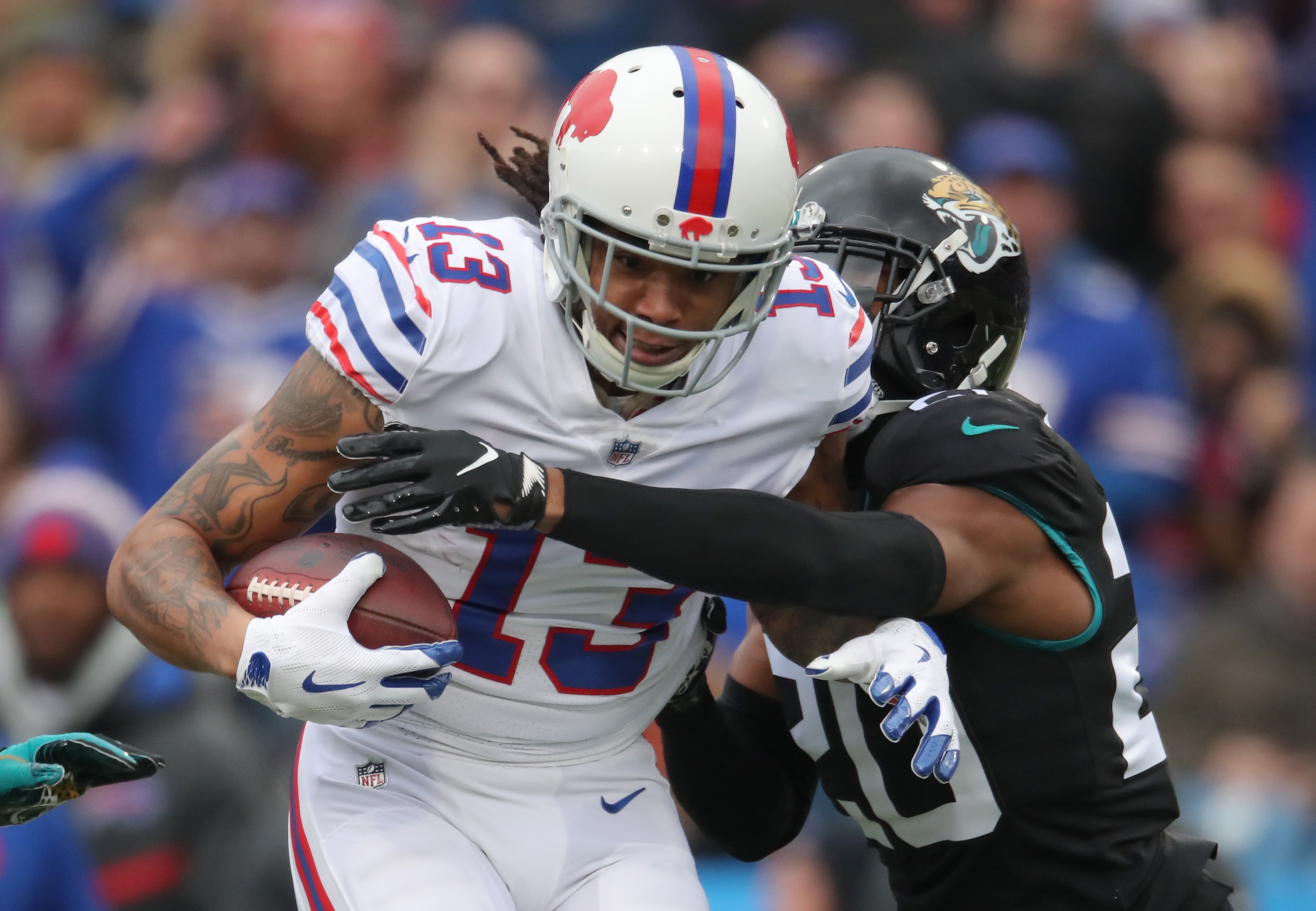 Kelvin Benjamin Released by Giants Amid Comeback Attempt at Tight End ...