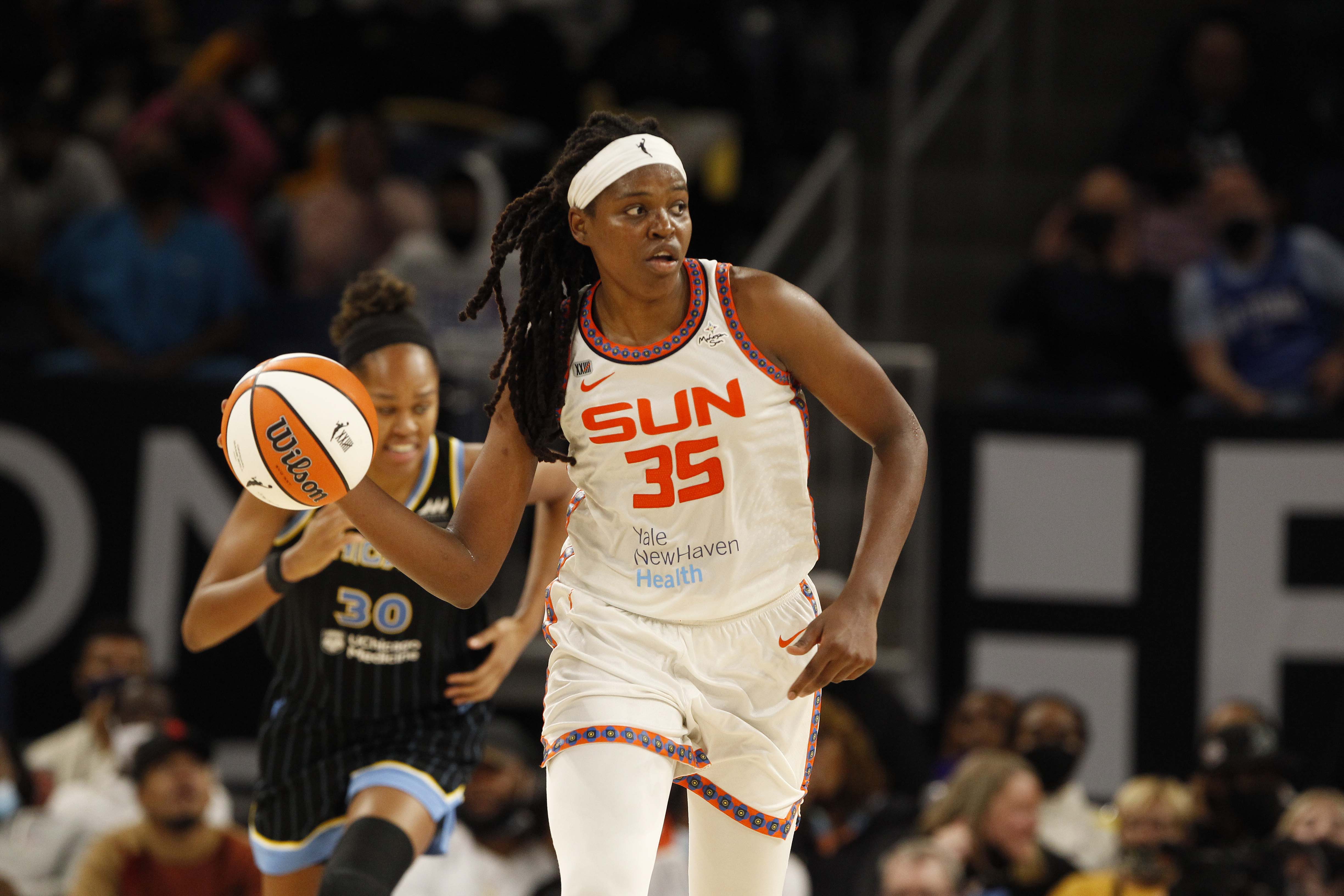 Sun's Jonquel Jones Only Unanimous Selection for 2021 All-WNBA First ...