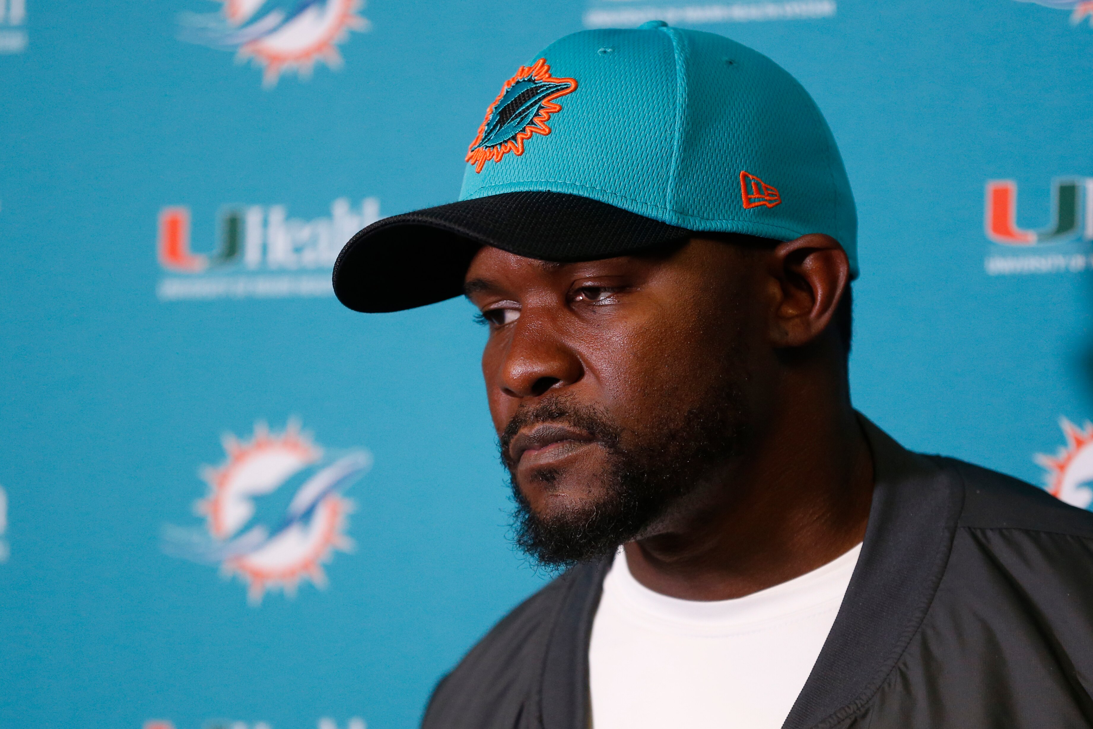 Dolphins' Brian Flores: I'm Worried About Players, Not Job Security ...