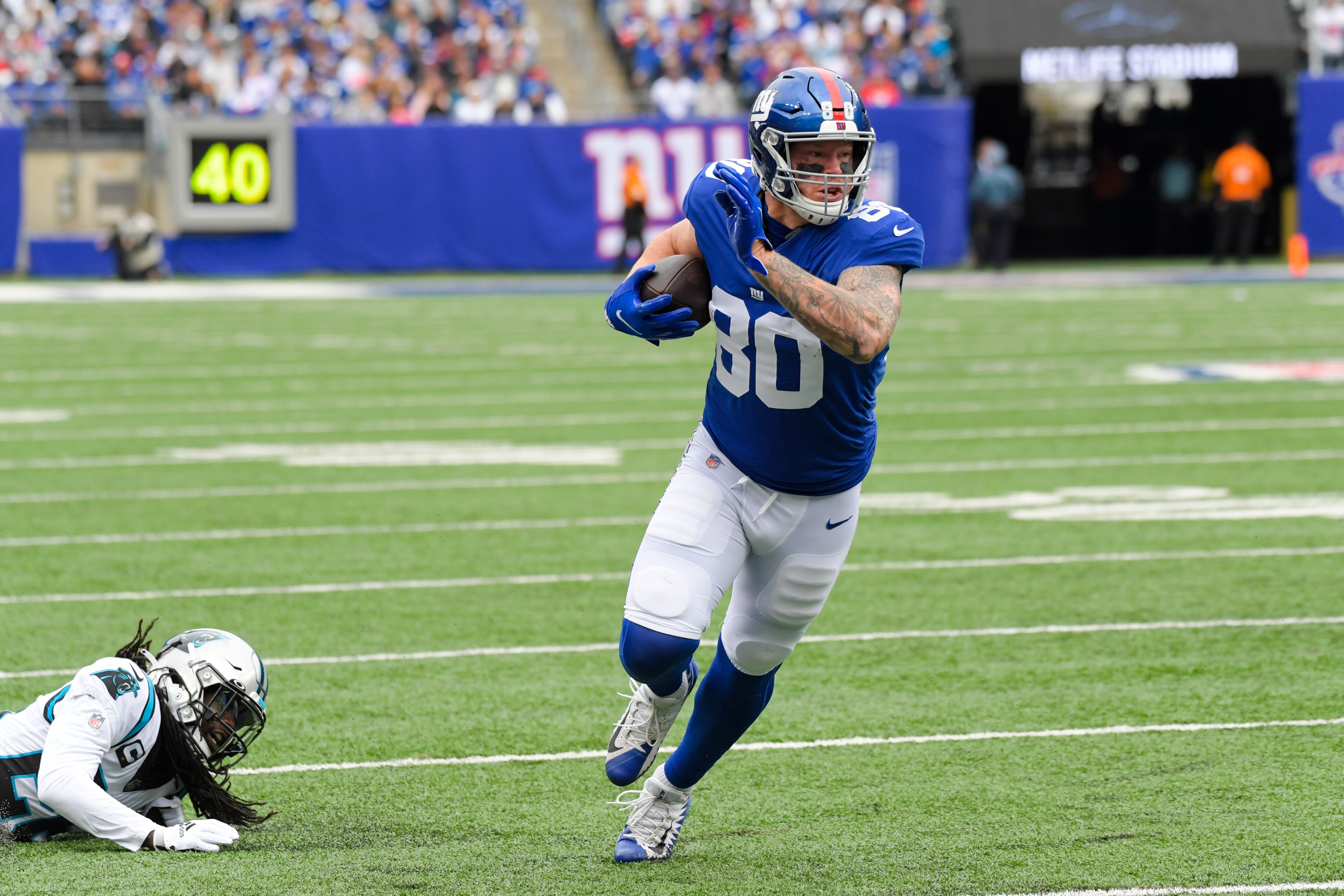 Giants' Kyle Rudolph Ruled Out vs. Buccaneers After Suffering Ankle ...