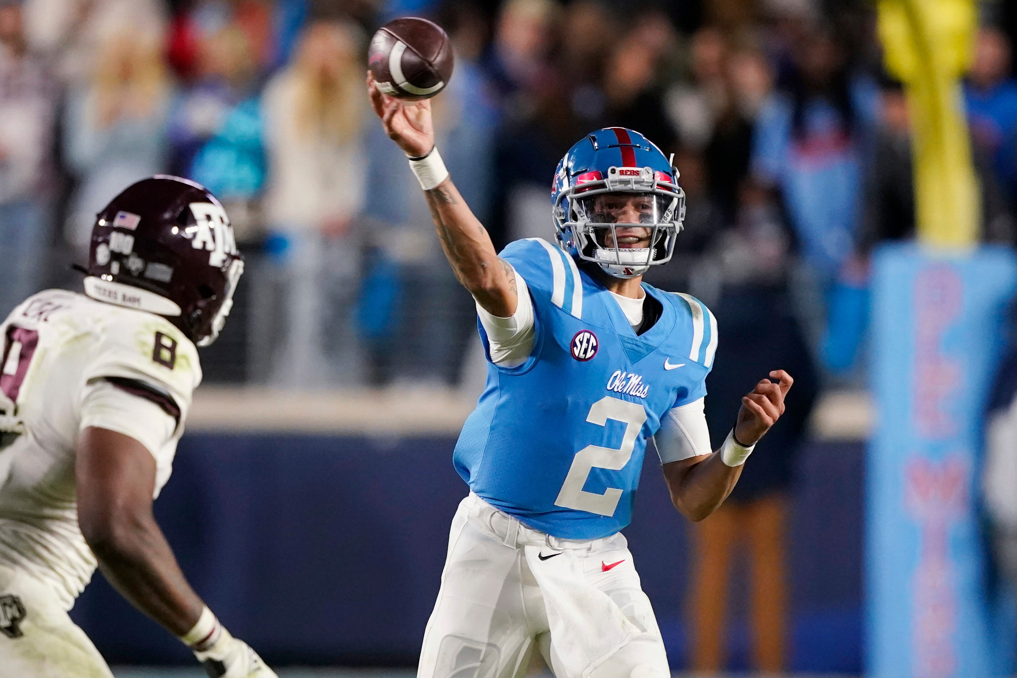 Ole Miss' Matt Corral Announces He'll Enter 2022 NFL Draft in Farewell ...