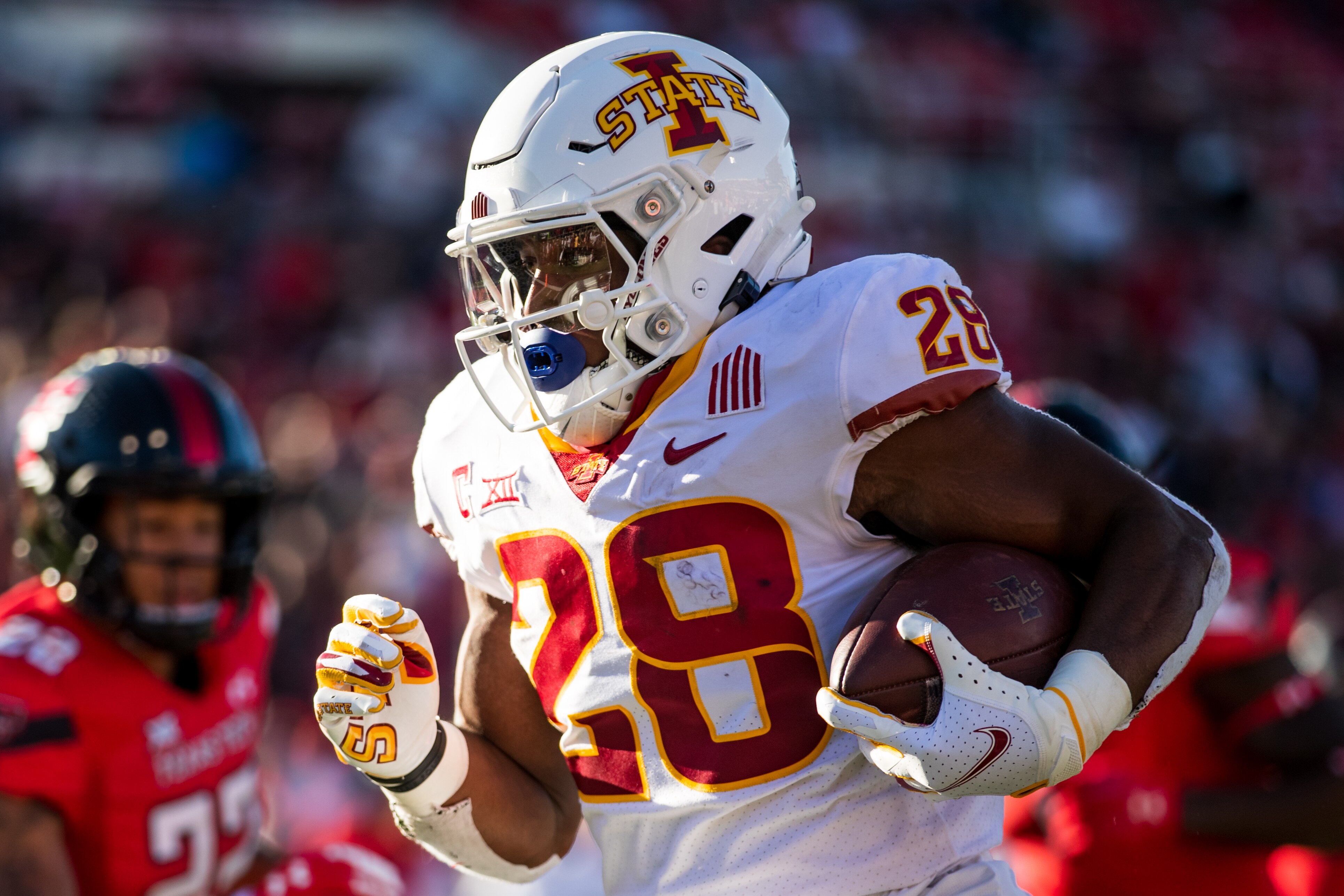 Iowa State's Breece Hall Sets FBS Record with TD in 24th Consecutive ...