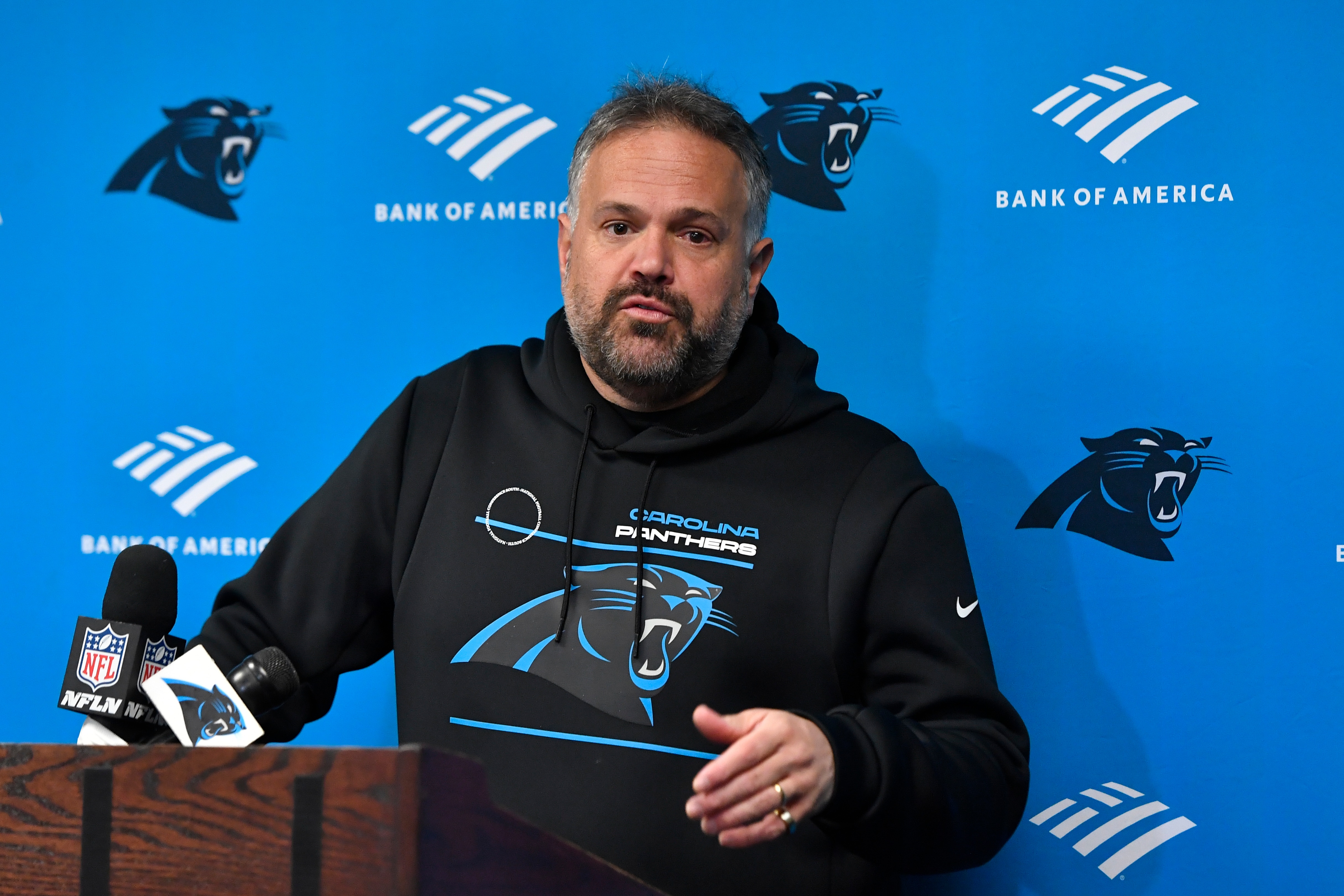 Report: Panthers' David Tepper 'Unhappy and Embarrassed' By Matt Rhule ...