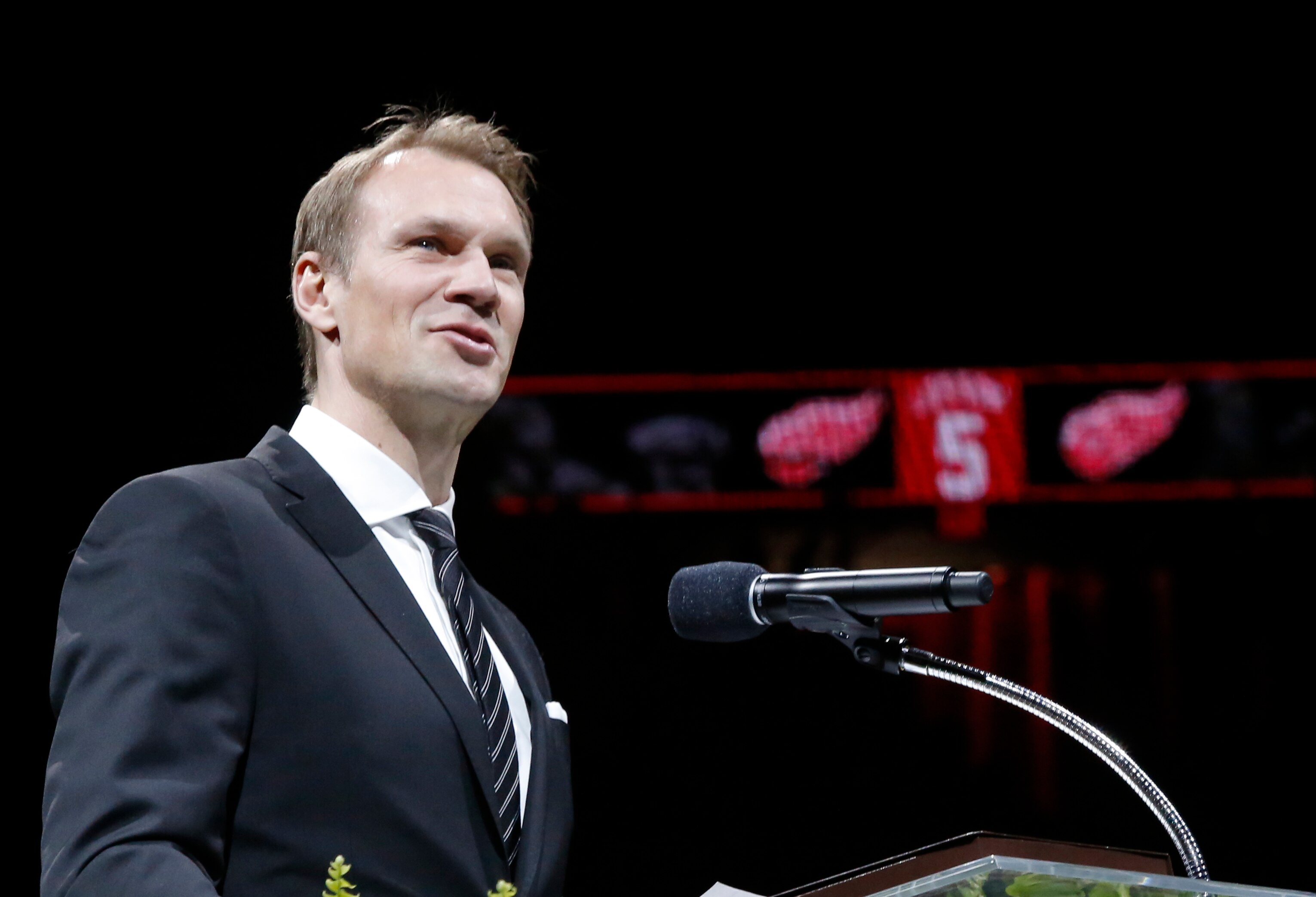 Nicklas Lidstrom Hired as Red Wings' VP of Hockey Ops.; Won 4 Stanley ...