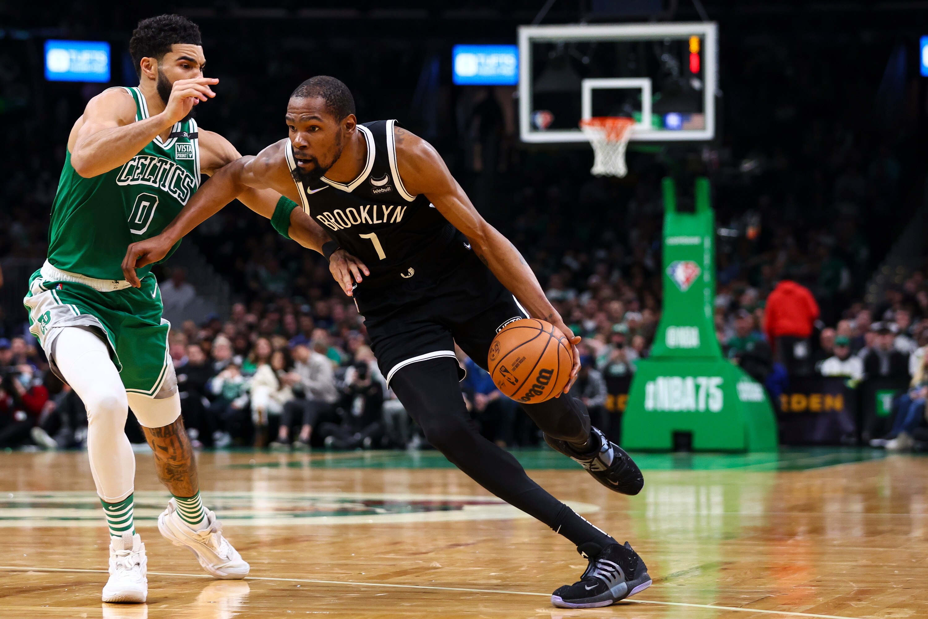 Jayson Tatum Drops 54, Outduels Kevin Durant as Celtics Beat Nets ...