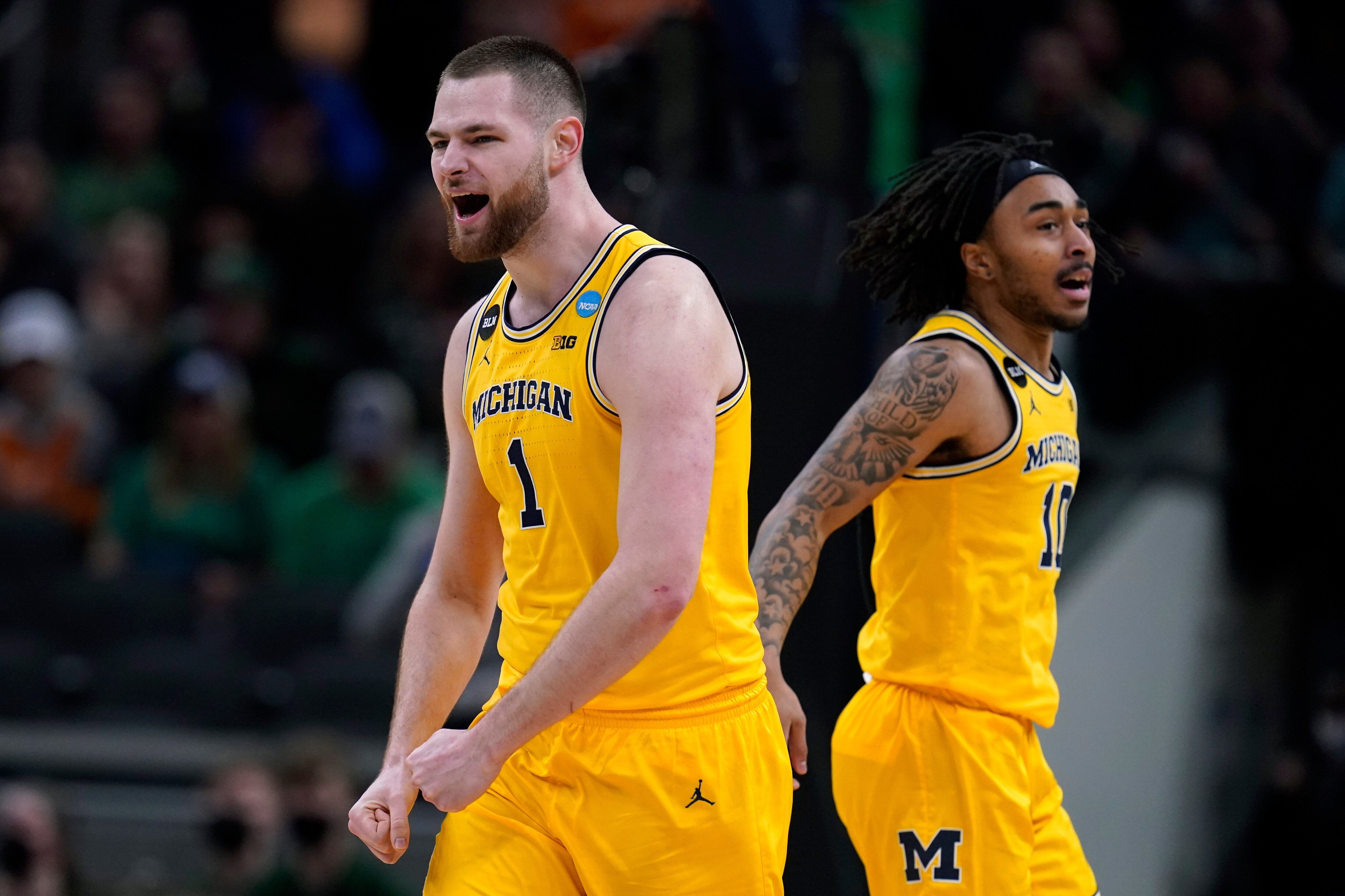 No. 11 Seed Michigan Upsets 6th Seed Colorado State to Advance in 2022 ...