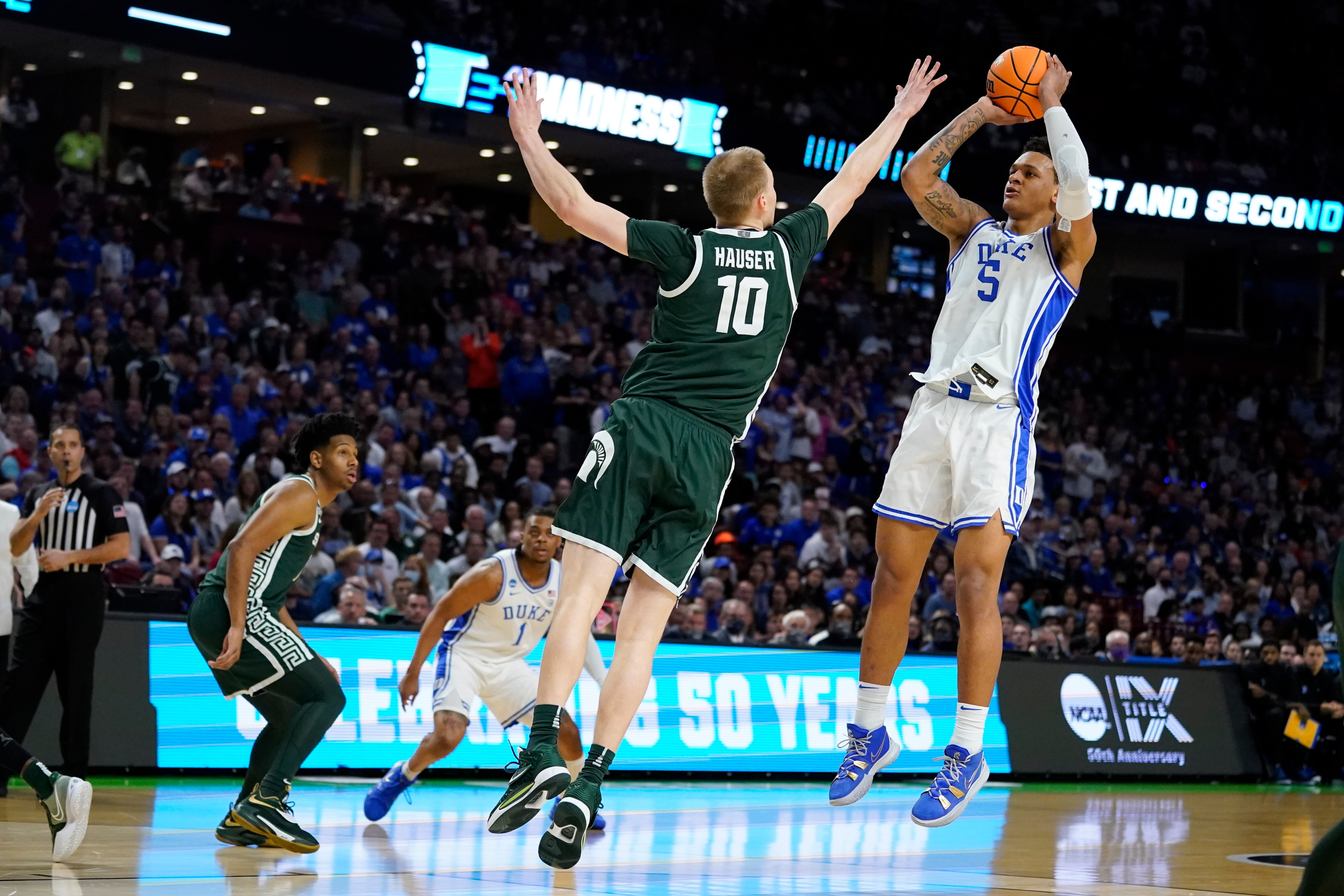 Paolo Banchero, No. 2 Duke Edge No. 7 Michigan State to Advance to ...