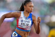 Allyson Felix Wins Bronze In 4x400 Meter Mixed Relay With Team USA In