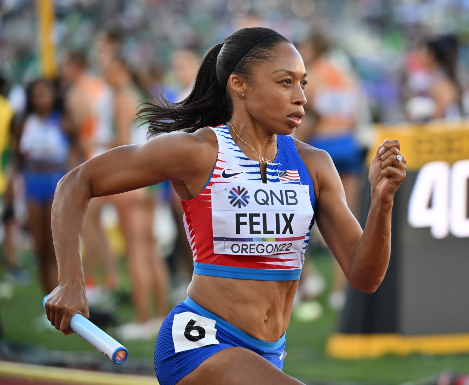 Report: Allyson Felix to Run in 4x400 Relay at 2022 World Athletics ...