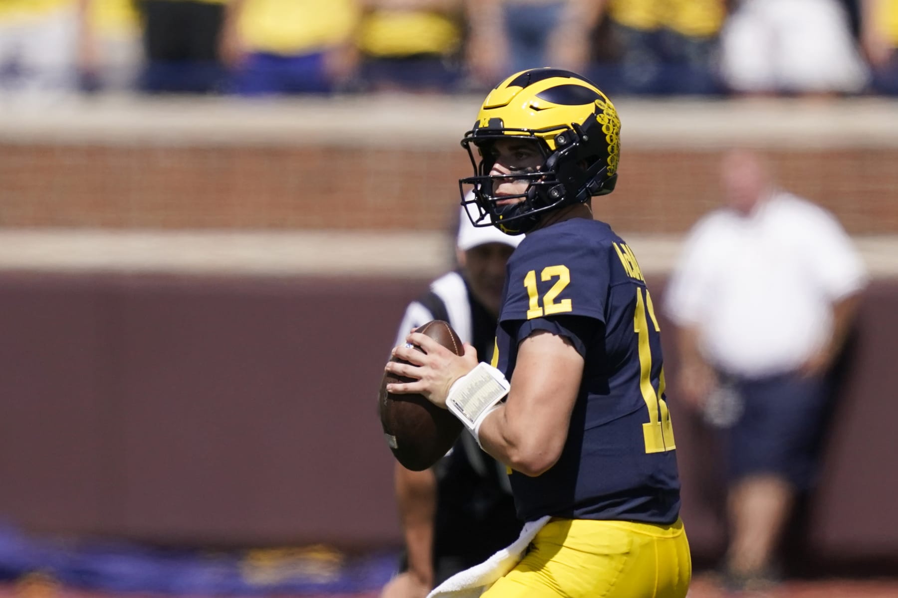 Michigan HC Jim Harbaugh: McNamara, McCarthy QB Battle 'As Fair As It ... Michigan HC Jim Harbaugh: McNamara, McCarthy QB Battle 'As Fair As It ...