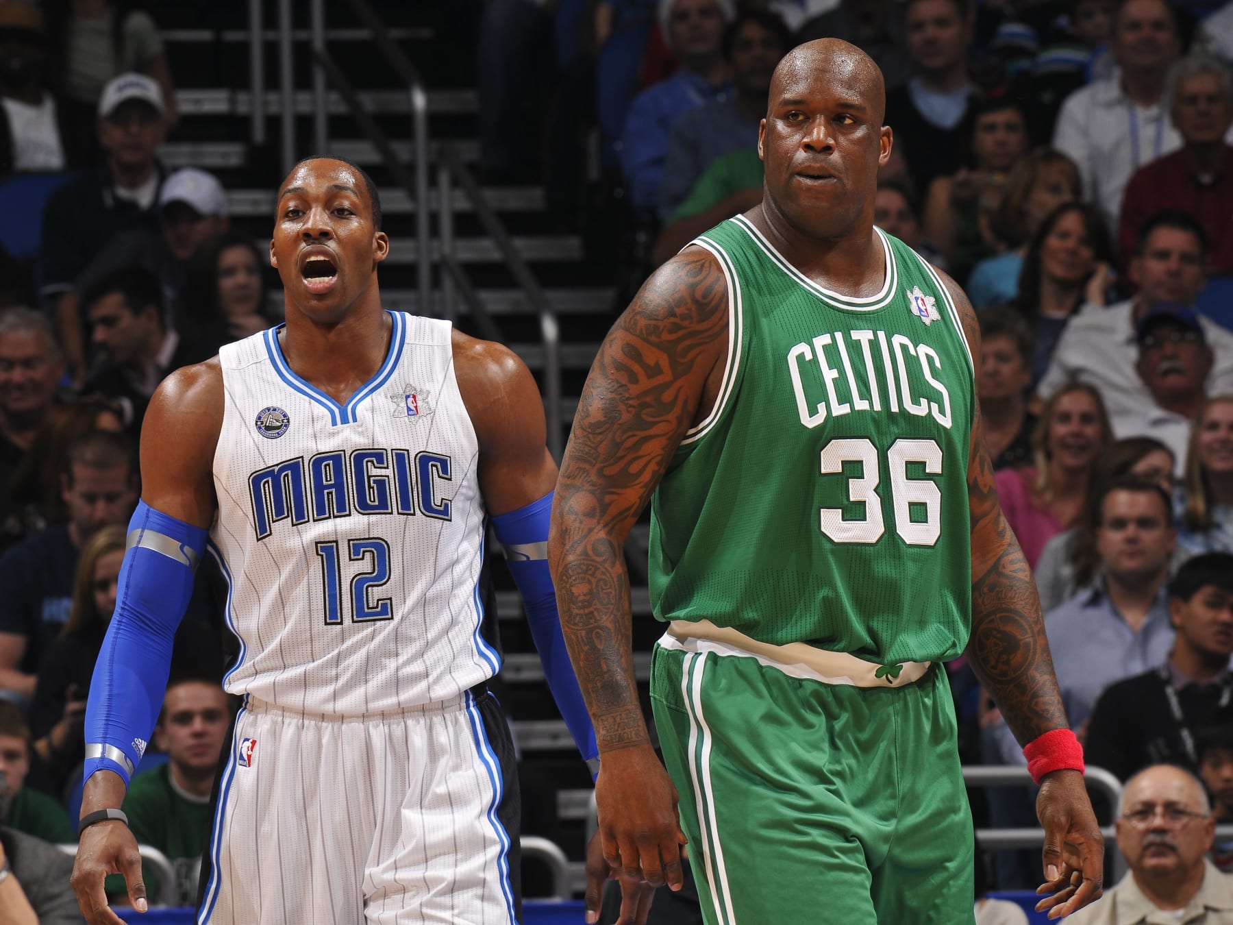 Dwight Howard Jokes About Facing Shaquille O'Neal in Match at WWE ...