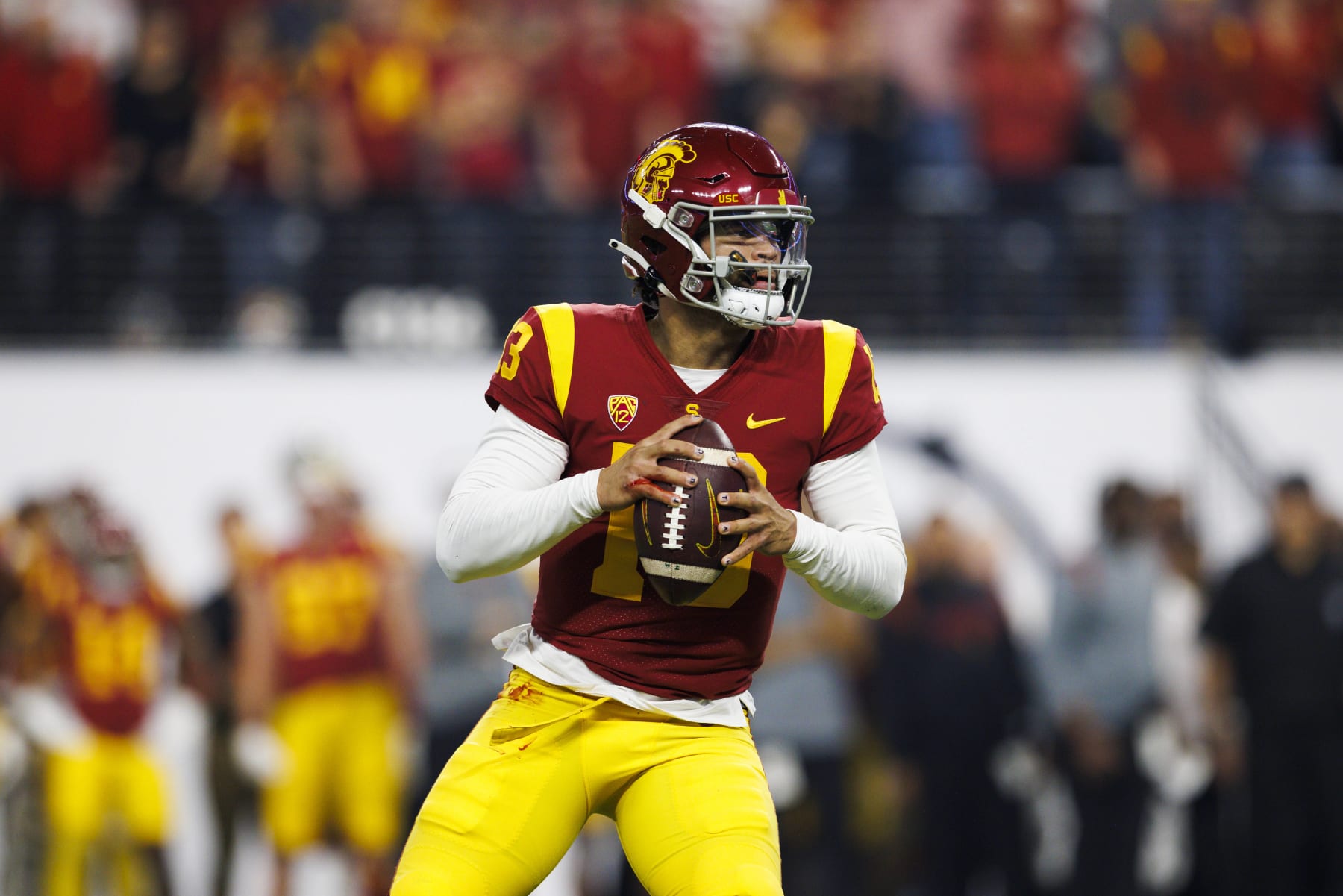 USC's Caleb Williams Has 'Significant' Hamstring Injury, Says HC ...