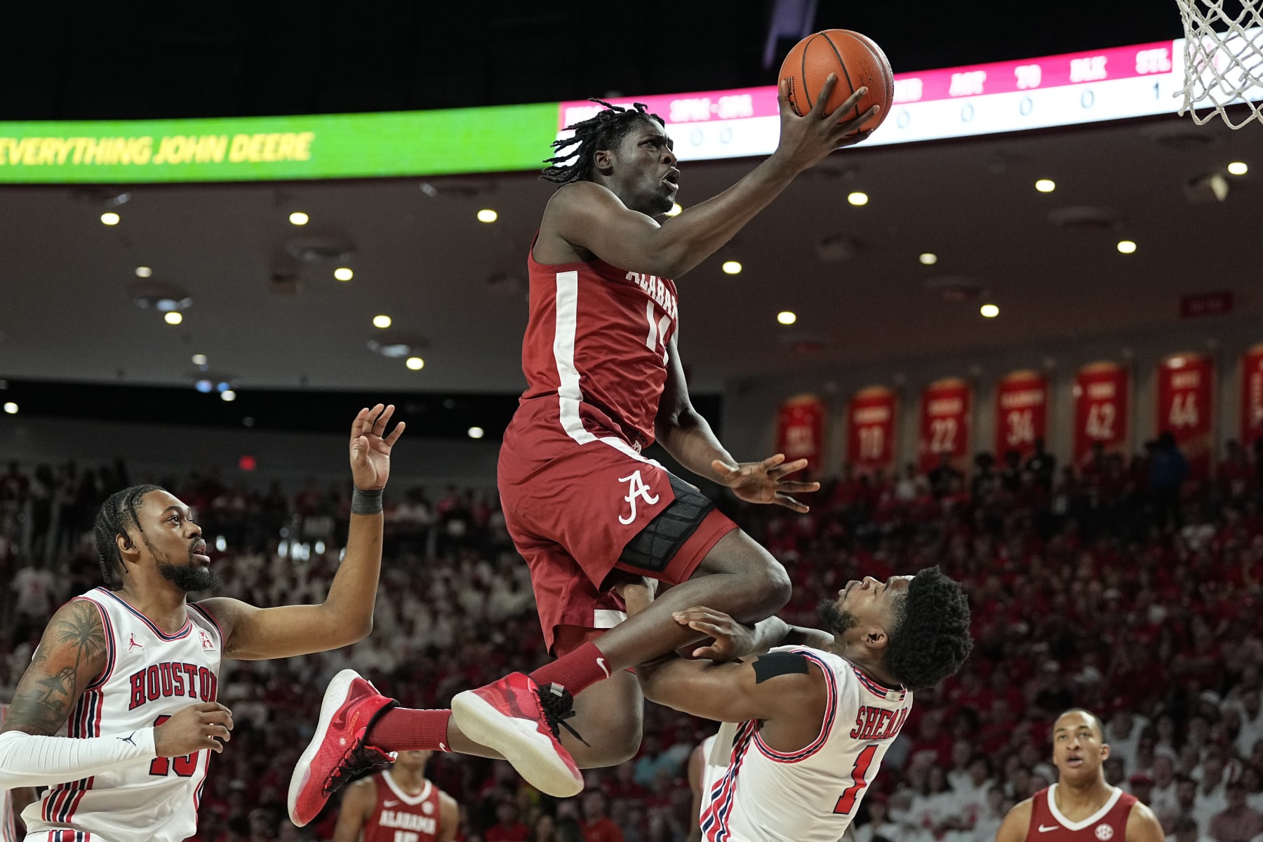 Brandon Miller, No. 8 Alabama Upset No. 1 Houston to Hand Cougars 1st ...