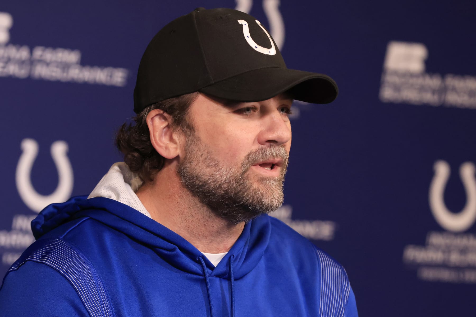 Colts GM Chris Ballard Says Jeff Saturday Will Be Candidate for HC Job ...