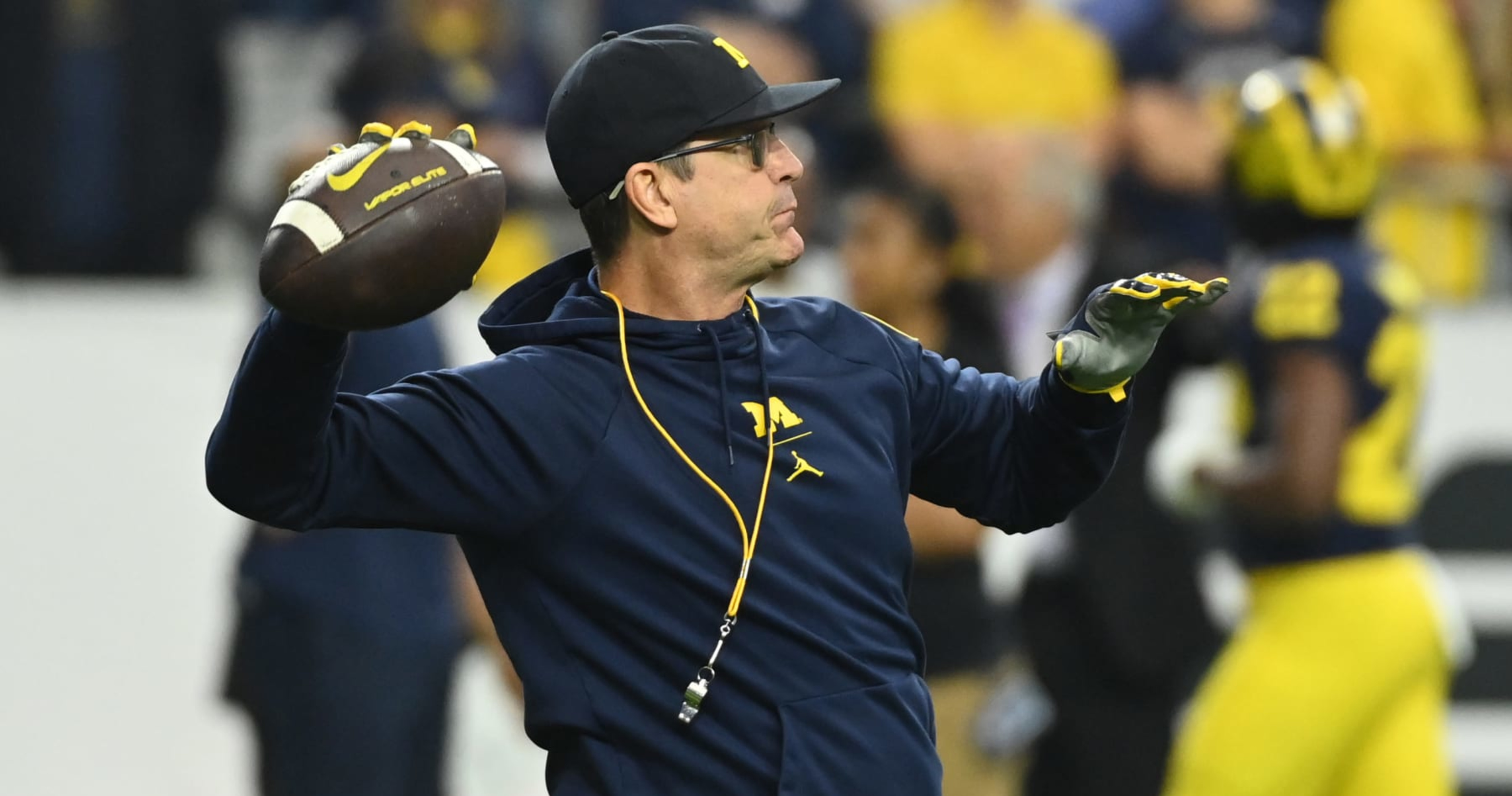 Nfl Rumors Michigans Jim Harbaugh Broncos Met About Hc Job Door