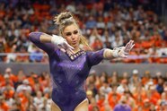 LSU Gymnast KJ Johnson Suffers Broken Foot Injury While Celebrating