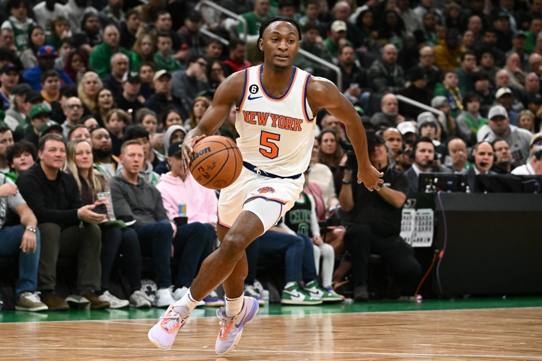 Immanuel Quickley Hyped by Twitter as Knicks Top Celtics in 2OT for 9th Straight Win | News ...