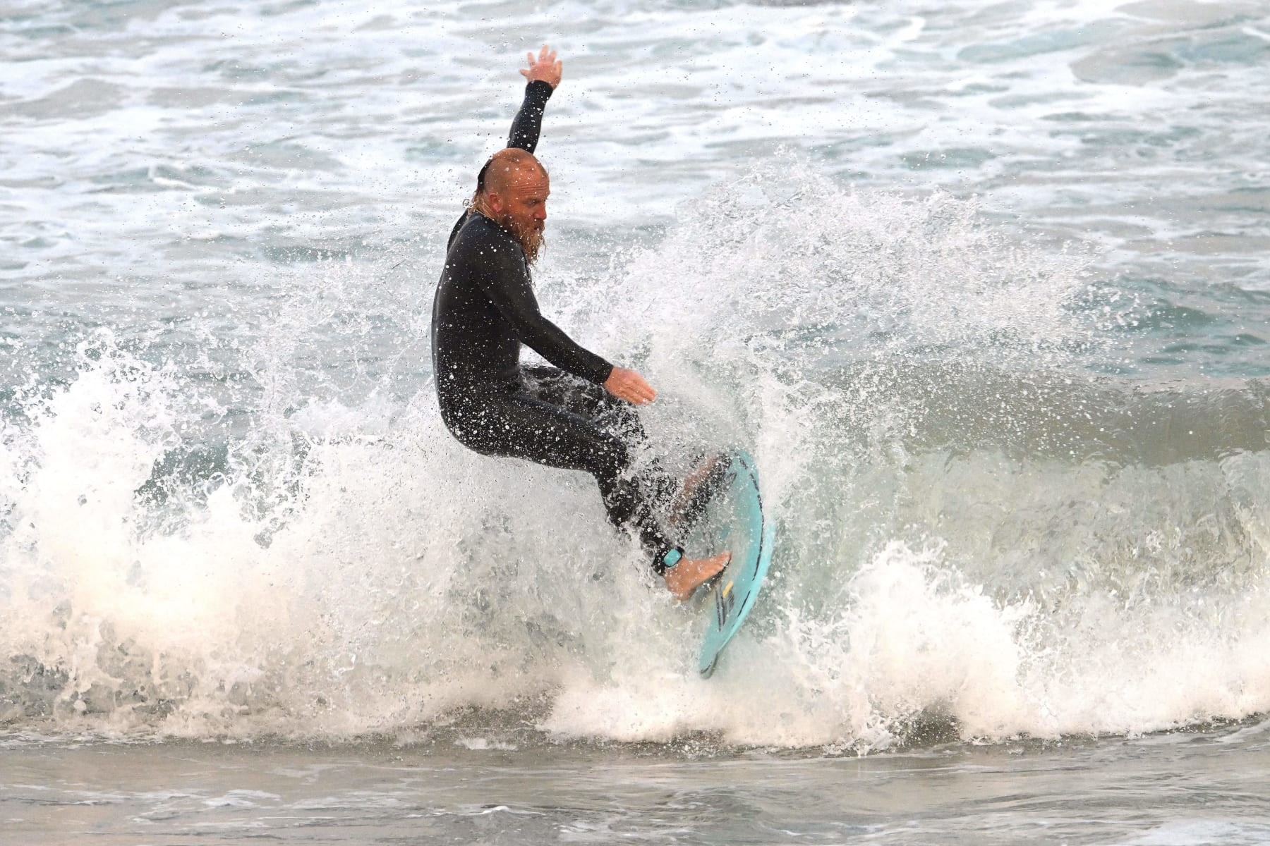 Blake Johnston Surfs for 40 Hours to Set New Record, Raises Money for ...