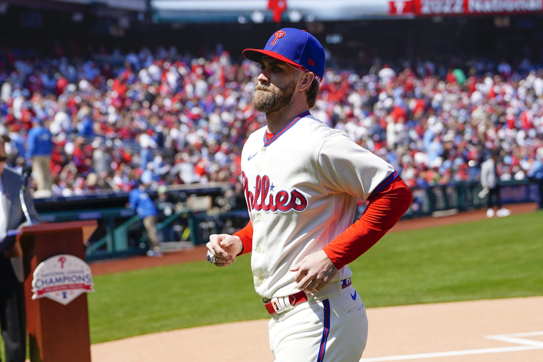Phillies' Bryce Harper Cleared to Hit in Games; Reinjury Risk on Slides ...