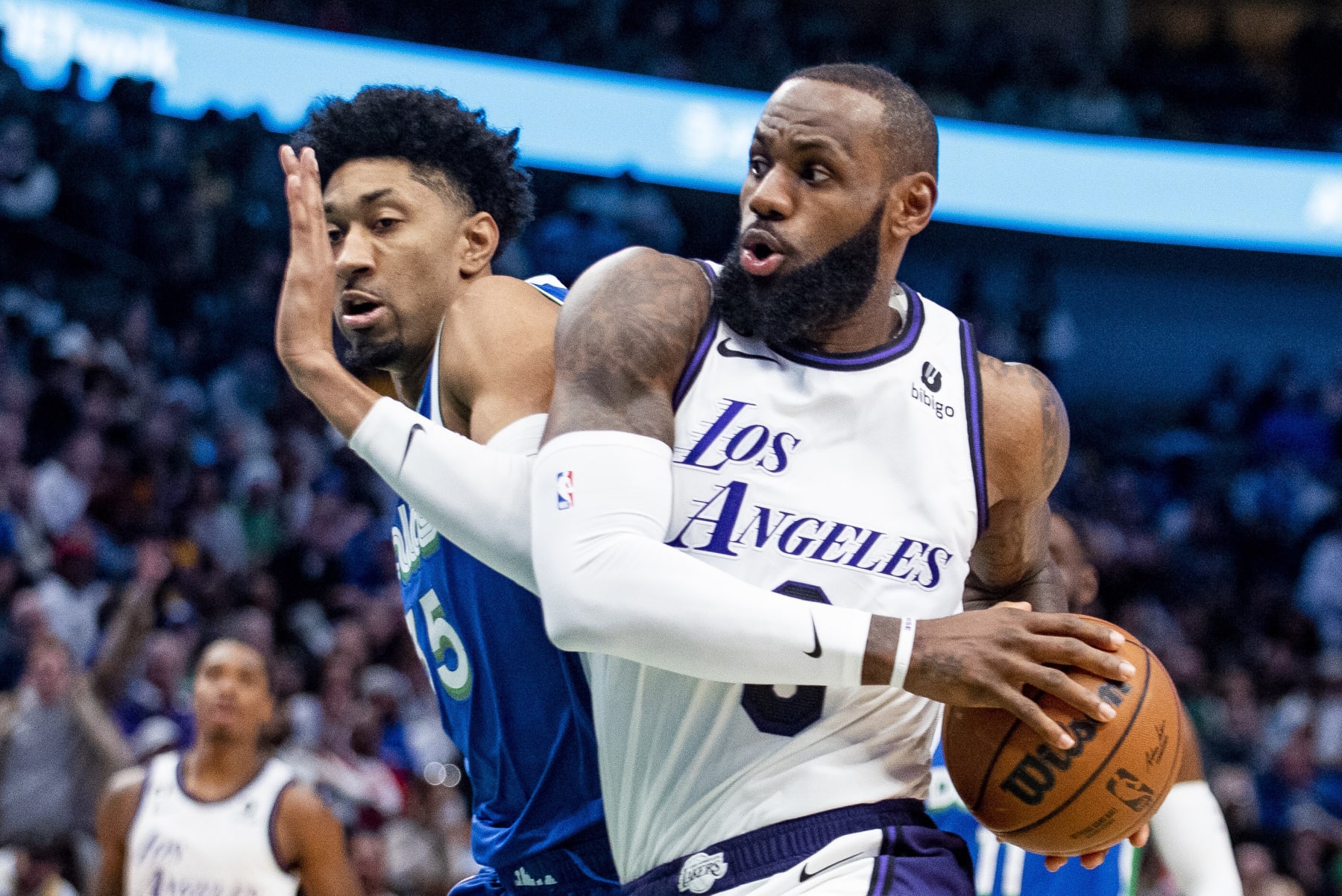 Video: Lakers' LeBron James Attends Lionel Messi's Inter Miami Debut vs ...