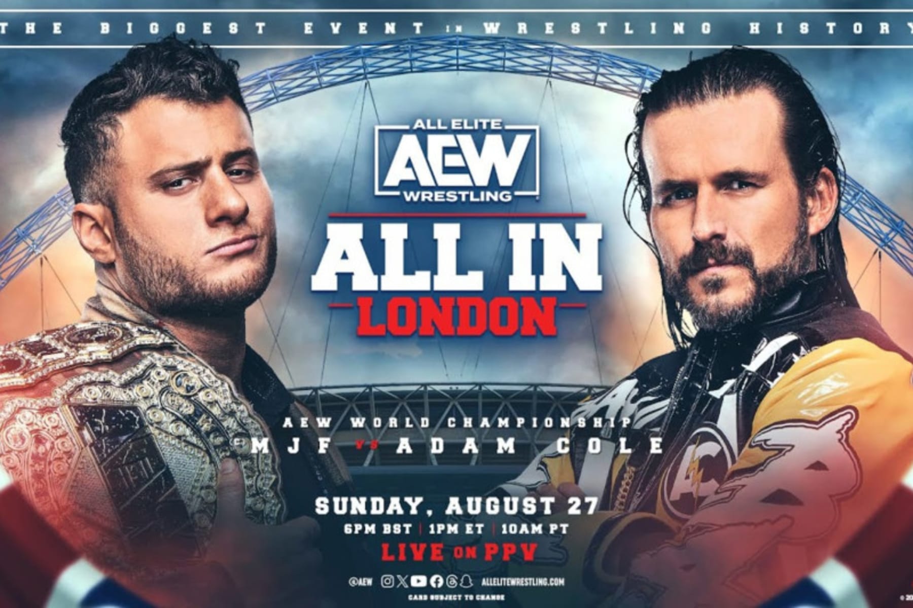 MJF vs. Adam Cole Instant Classic at All In Was Everything We Ever Wanted From AEW | News ...
