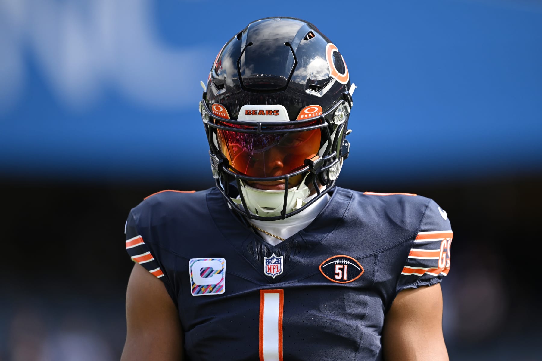 Bears' Justin Fields Doubtful vs. Raiders with Thumb Injury; No ...