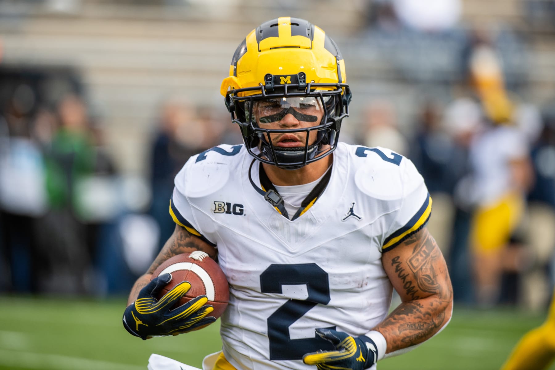 Michigan's Blake Corum Says Penn State 'Left Some Bait out There' Ahead ...