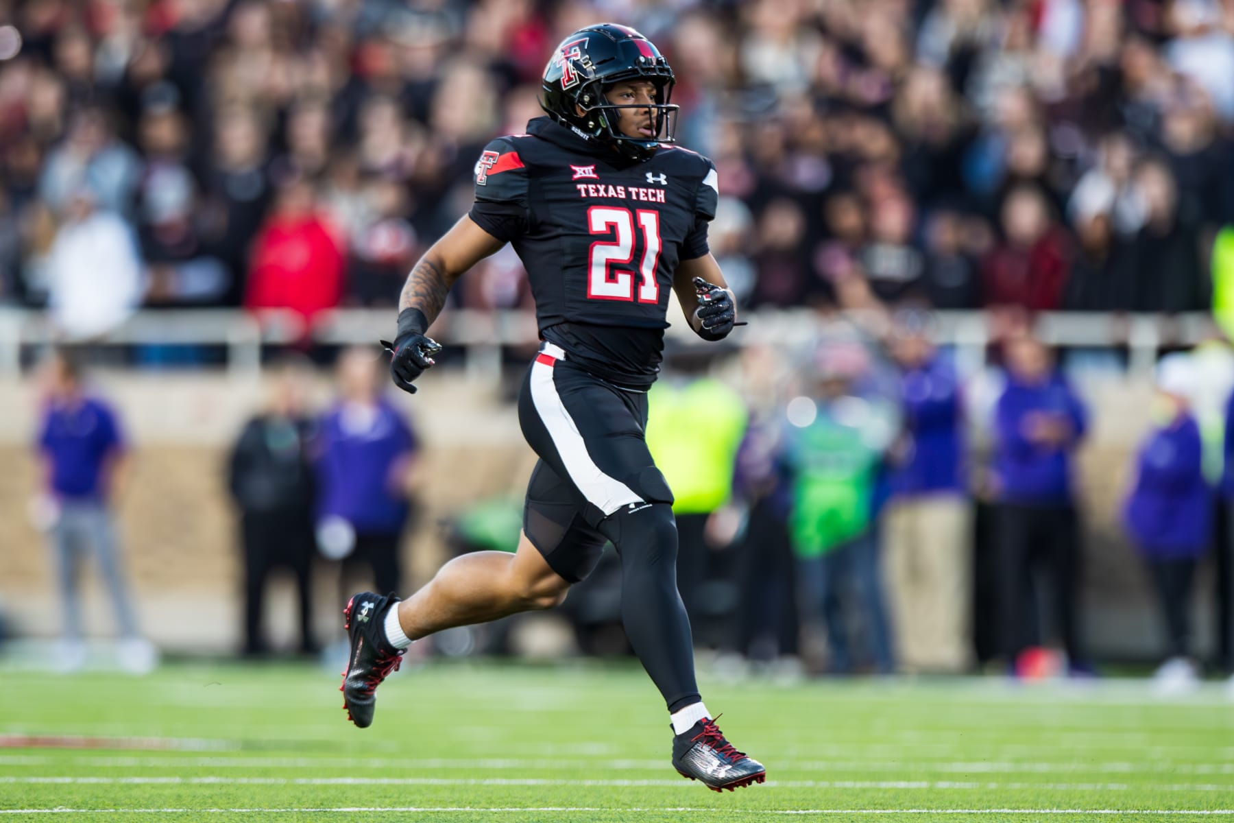 Texas Tech's Cameron Watts Carted Off vs. Texas With Apparent Head Injury | News, Scores ...