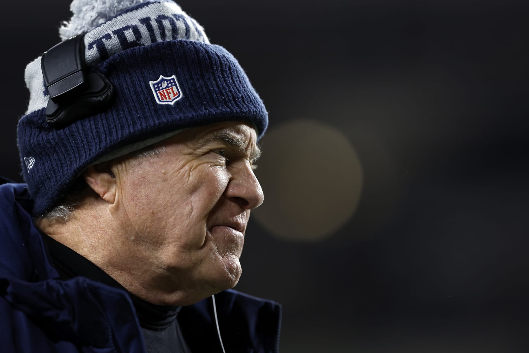 Video: Bill Belichick Dons Navy CFB Helmet as Lee Corso Homage on ...