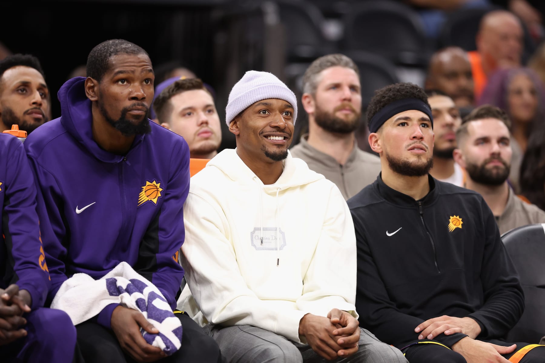 Report: Suns' Kevin Durant, Devin Booker, Bradley Beal to Debut as Big 3 vs. Nets | News, Scores ...