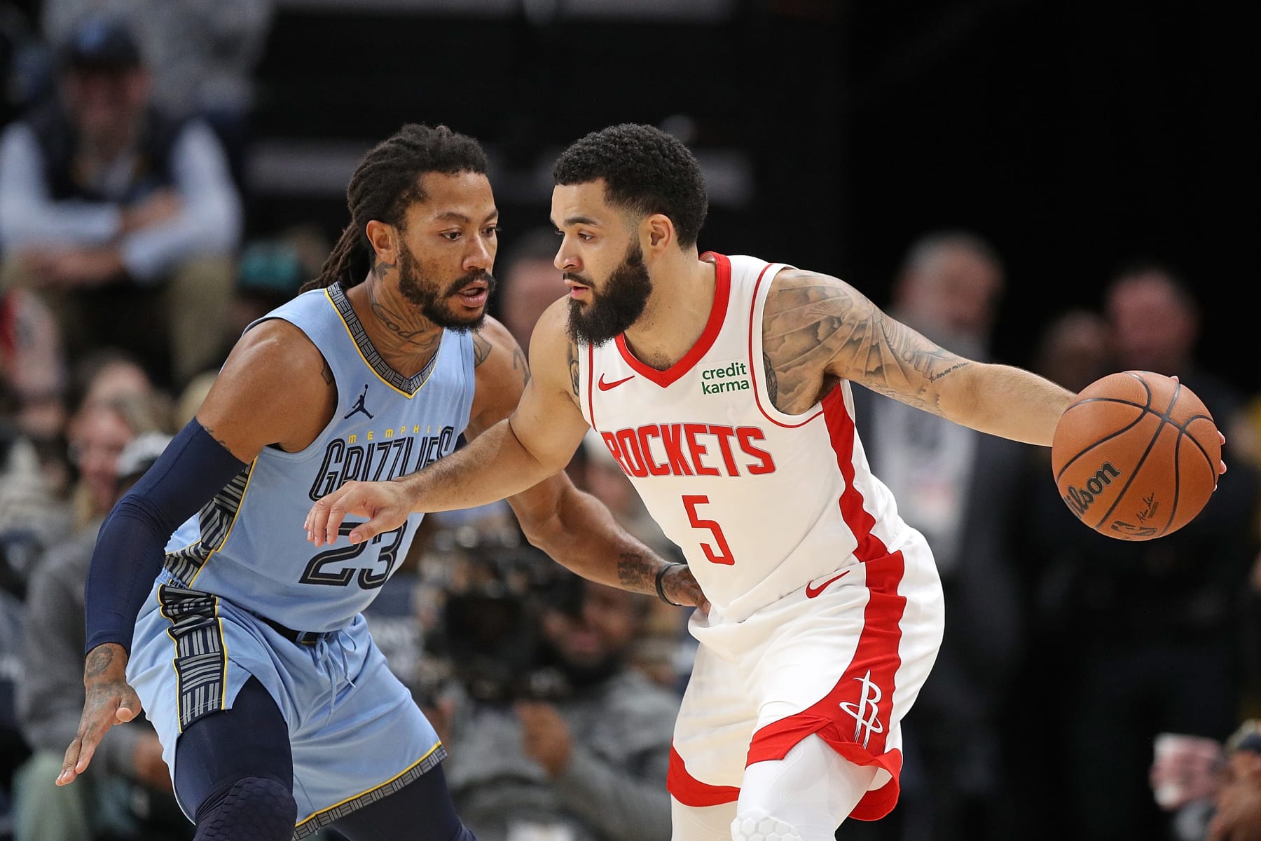 Grizzlies' Derrick Rose Out vs. Dillon Brooks, Rockets After Hamstring Injury | News, Scores ...