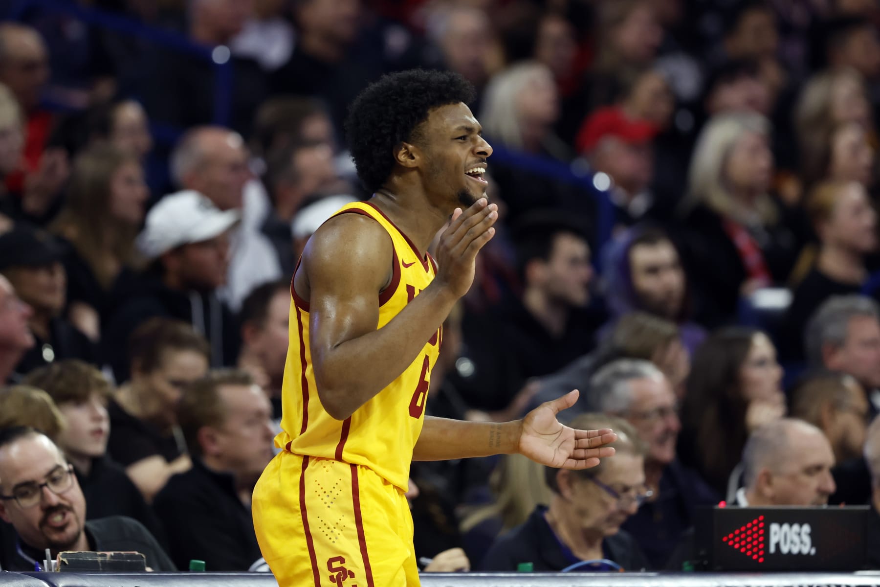 Bronny James Applauded by CBB Fans Despite USC's Loss to Caleb Love, No ...
