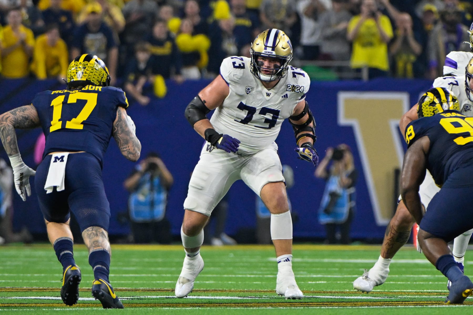 Roger Rosengarten NFL Draft 2024: Scouting Report for Washington OT ...