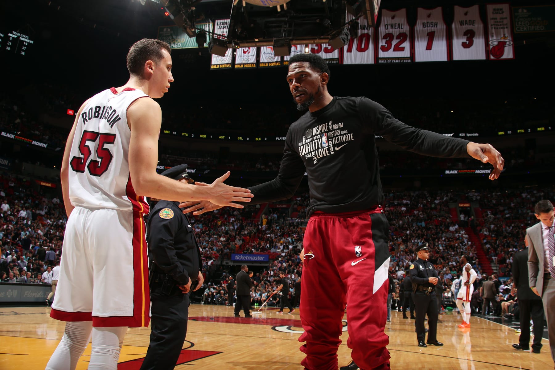 Udonis Haslem Says Kevin Durant Would Lose to Duncan Robinson in ...