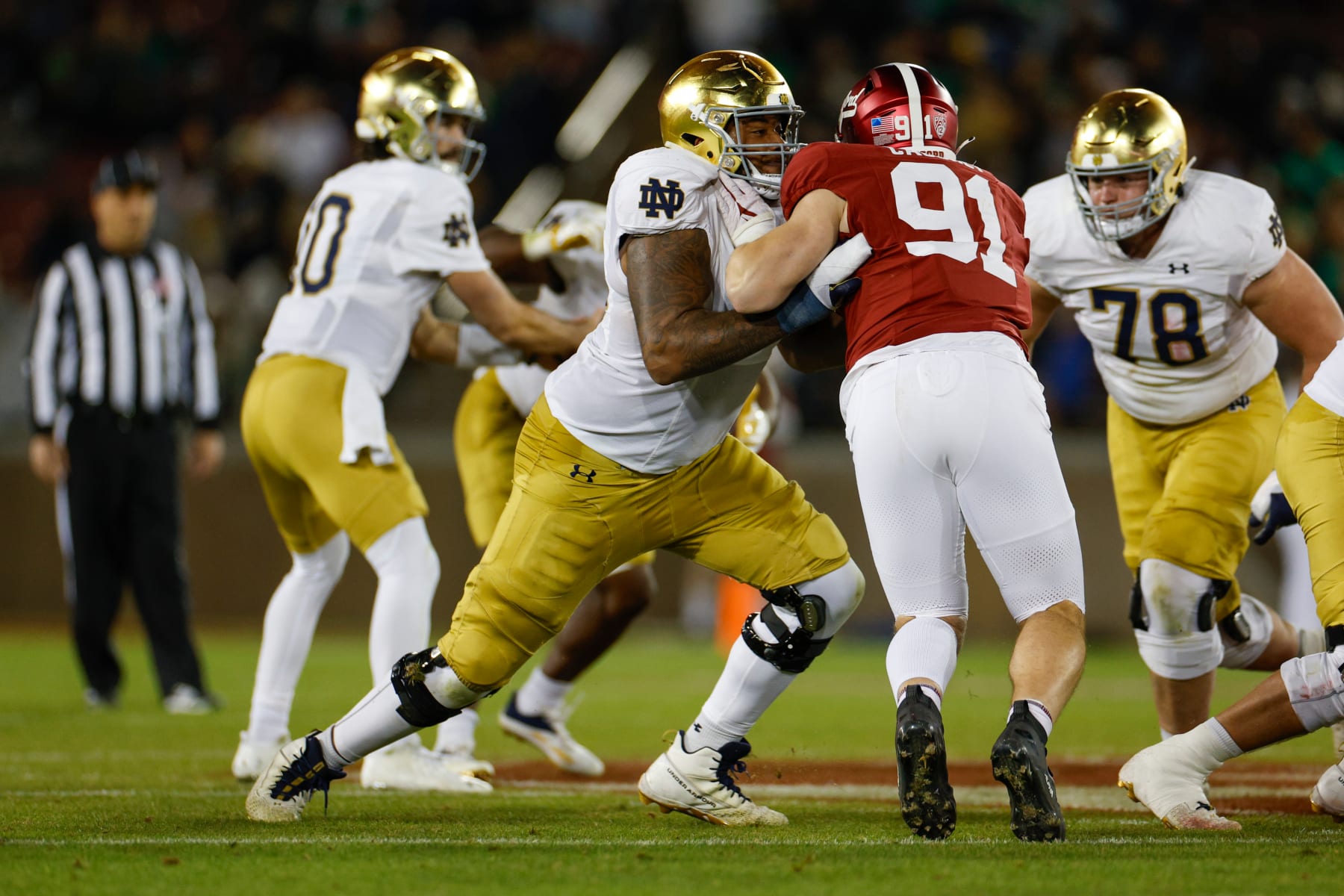 Blake Fisher NFL Draft 2024: Scouting Report for Notre Dame OT | News ...