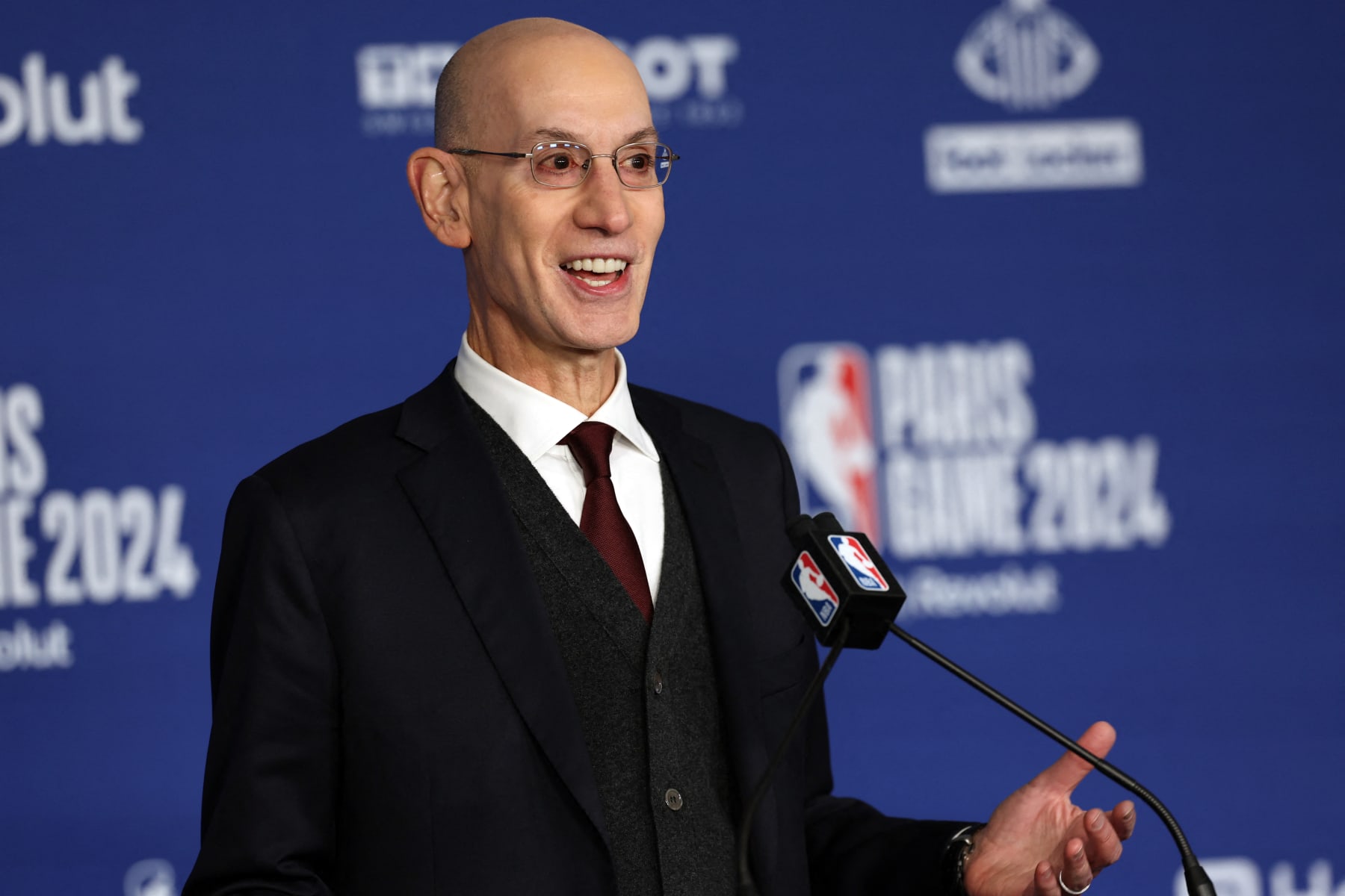 Report: Adam Silver, NBA Agree to Contract to Remain Commissioner ...