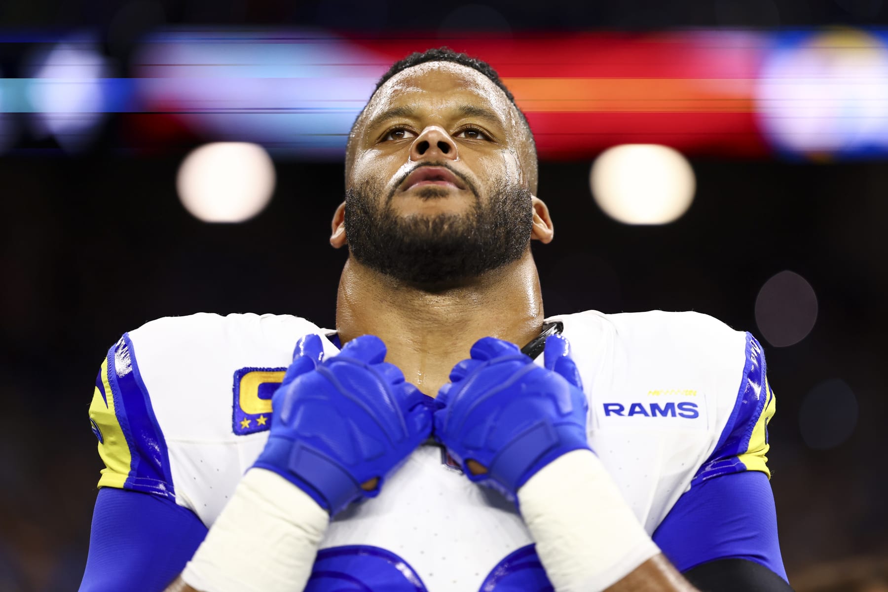 Rams 'Definitely Hope' Aaron Donald Returns for 2024 NFL Season, GM Les ...