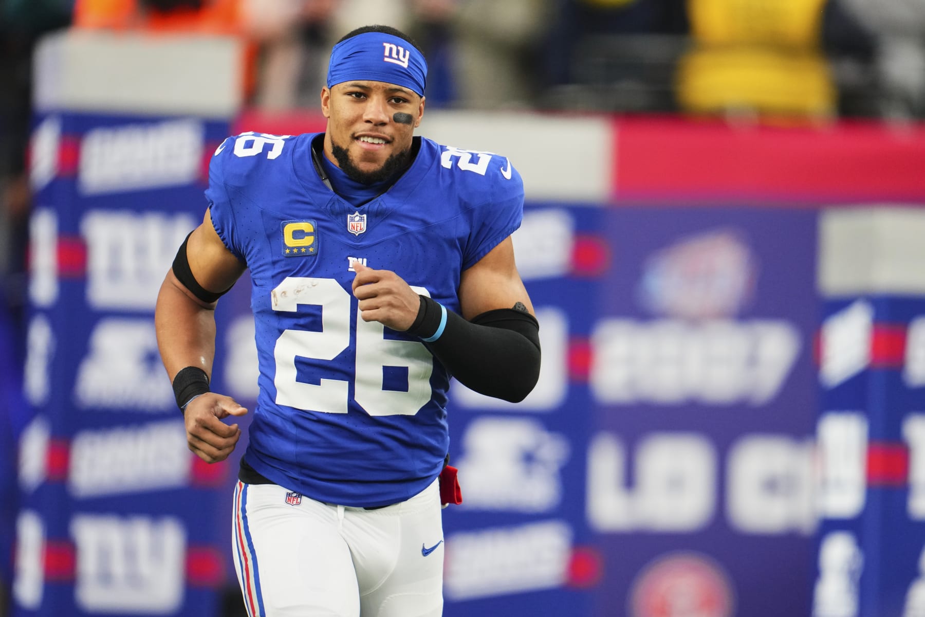 Saquon Barkley Rumors: 'Realistic Possibility' Giants Use Franchise Tag on RB | News, Scores ...