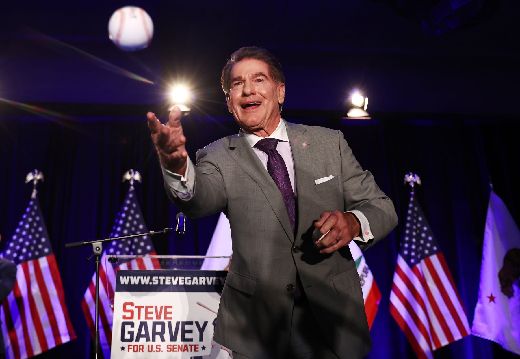 Former MLB MVP Steve Garvey Advances to Election For California Senate ...