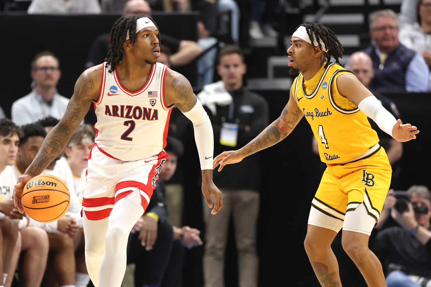 Caleb Love, Arizona Dazzle CBB Fans in Blowout March Madness Win vs ...