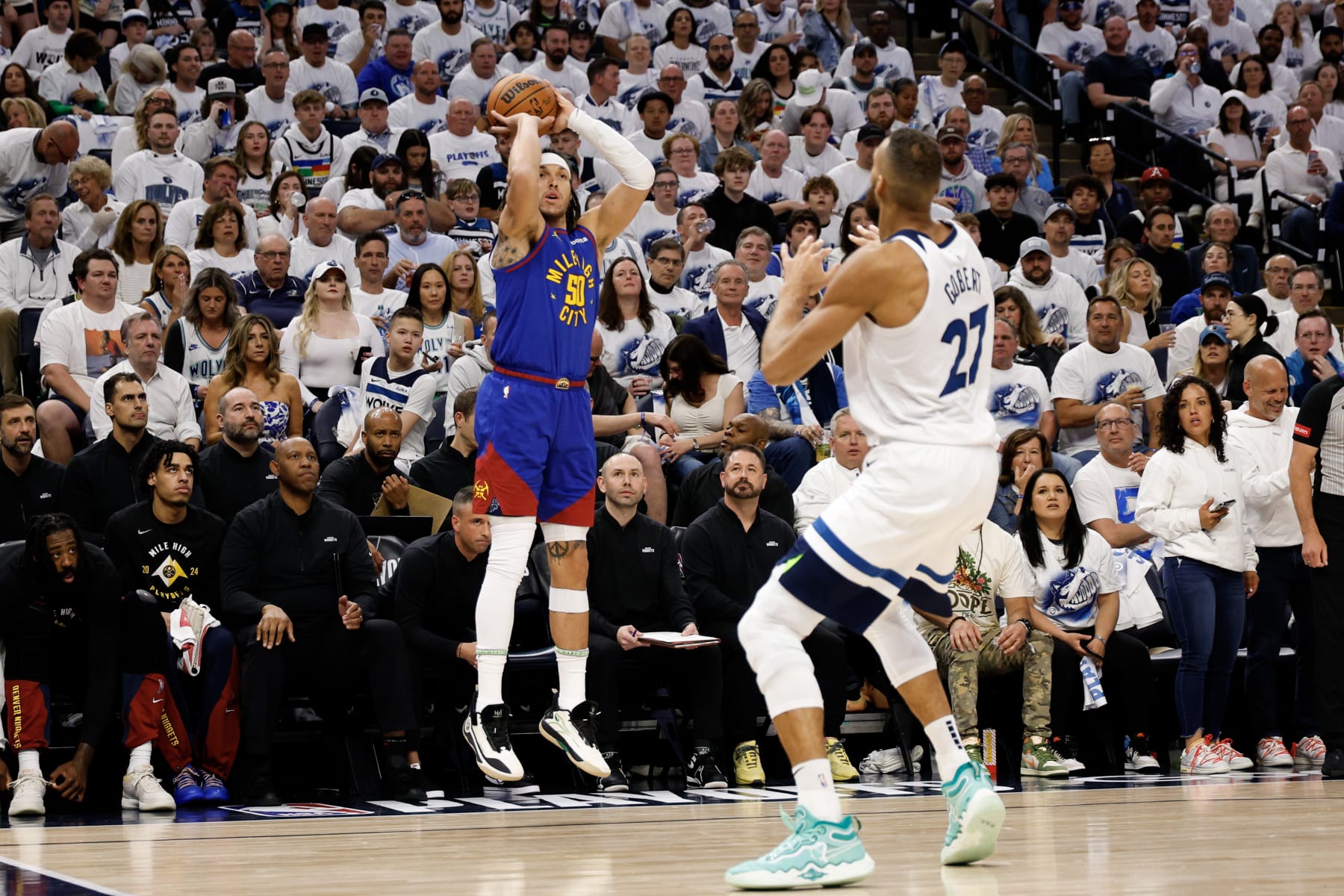 Rudy Gobert: Aaron Gordon Playing Like Kobe Bryant Something Wolves ...