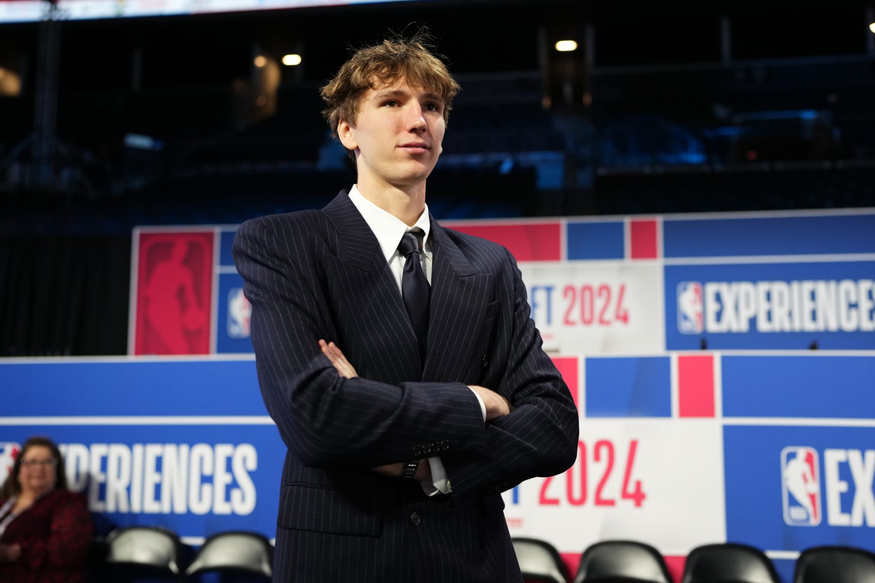 Matas Buzelis Celebrated by Hometown Chicago Bulls Fans During 2024 NBA ...