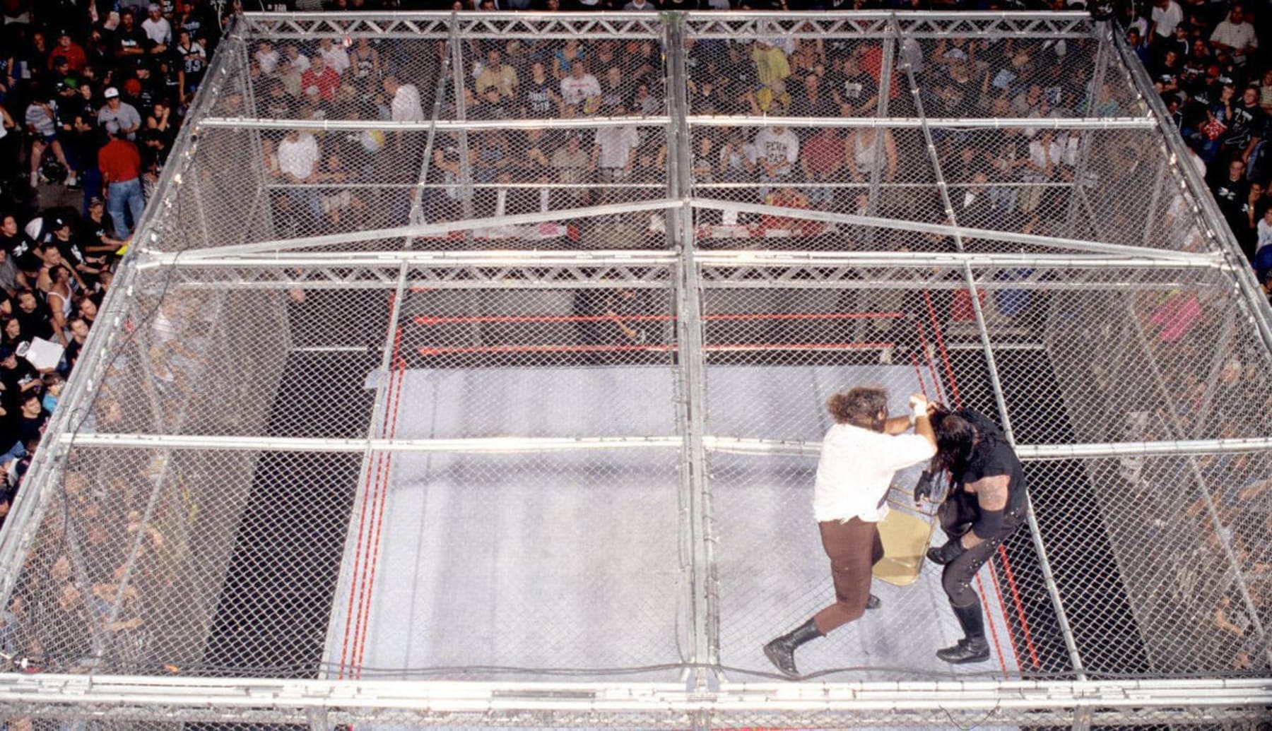 Undertaker vs. Mankind Hell in a Cell and the 25 Most Extreme Matches ...