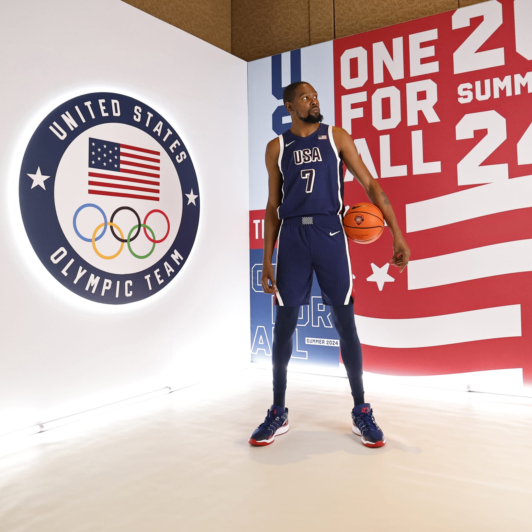Kevin Durant: 'It's Inspiring to Be Around' USA's Dream Team for 2024 ...