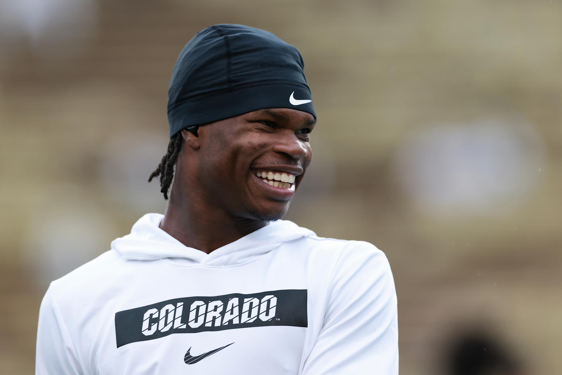 Video: Travis Hunter, Kai Cenat React to Funny Celebration in Colorado Win vs. Baylor | News ...