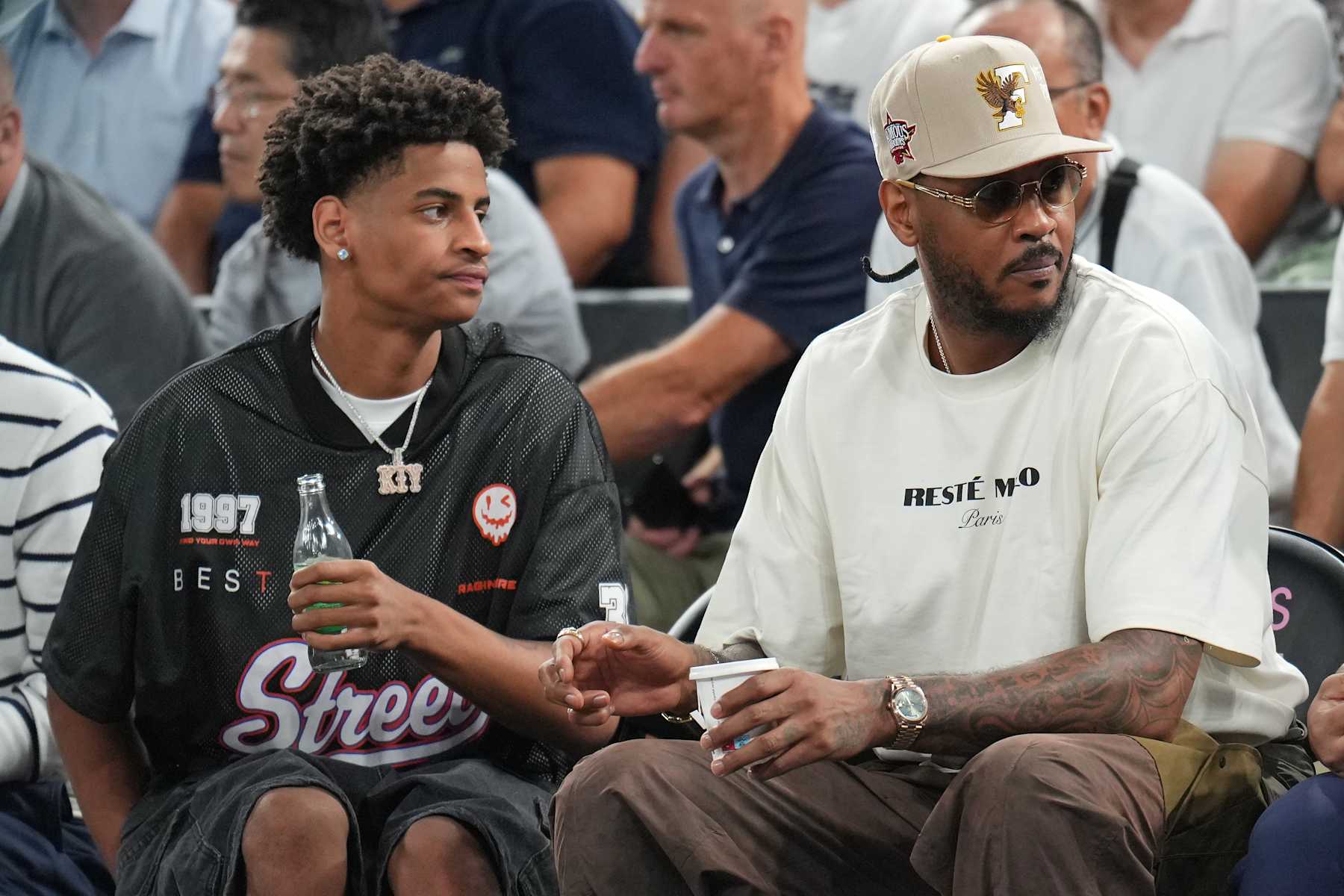 Photo: Kiyan Anthony, Son of NBA Legend Carmelo, Visits USC Amid ...