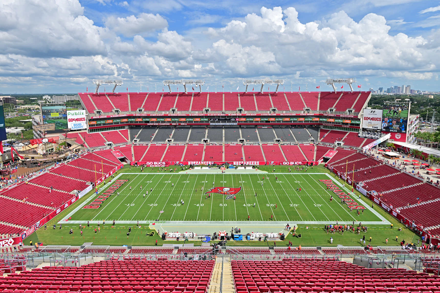 Report: Bucs Stadium, Facilities in Tampa Avoided Major Damage from ...