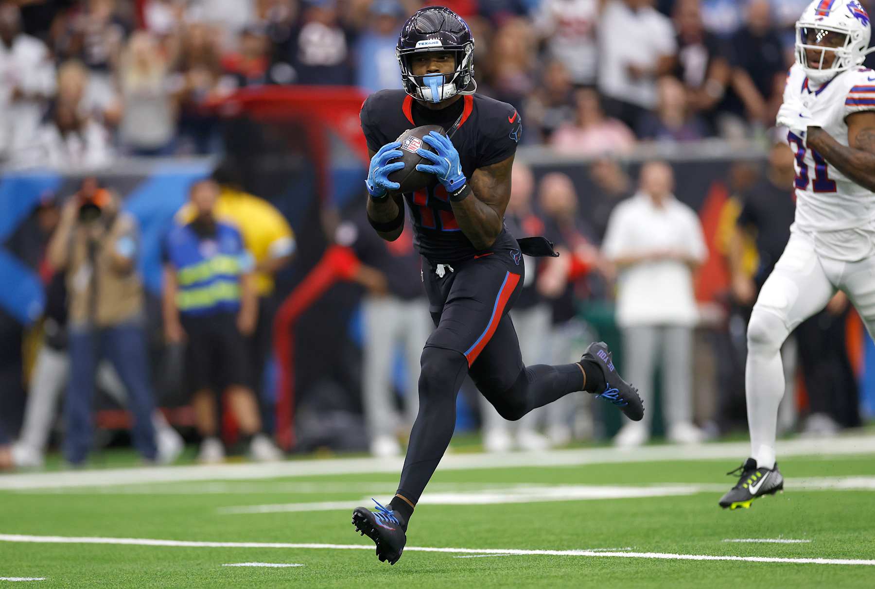 Texans' Nico Collins Questionable for Lions Game amid Hamstring Injury ...
