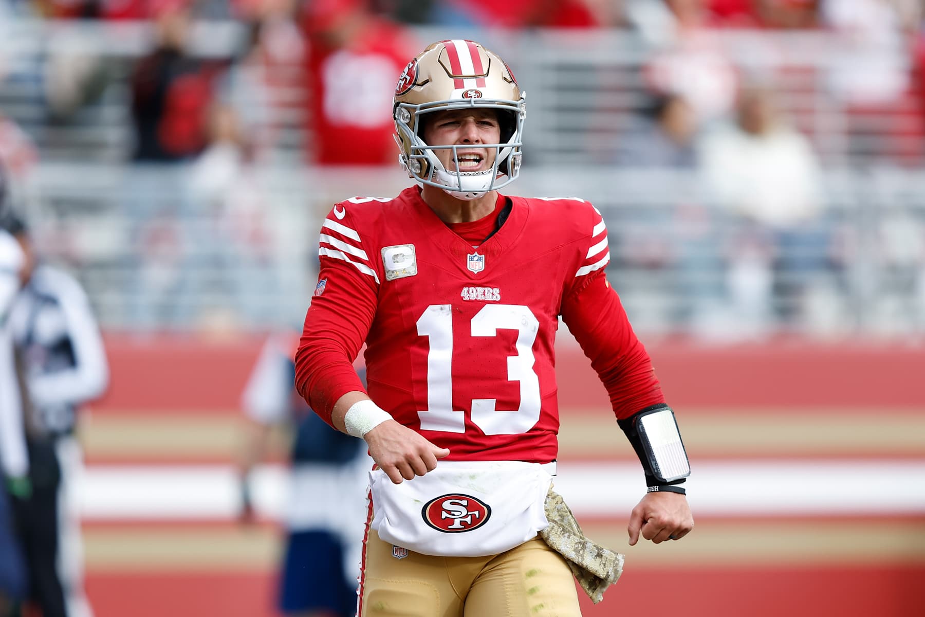 49ers' Shanahan Provides Brock Purdy Shoulder Injury Update; Status vs. Bills TBD | News, Scores ...